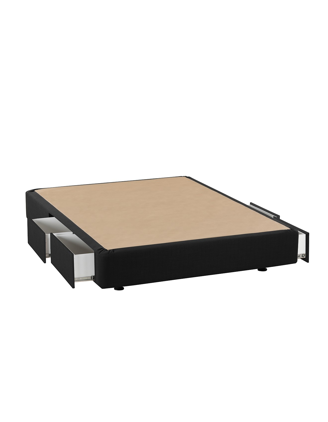 Sleepmaker Ranger 4 Drawer (east/west) Base Ebony | David Jones