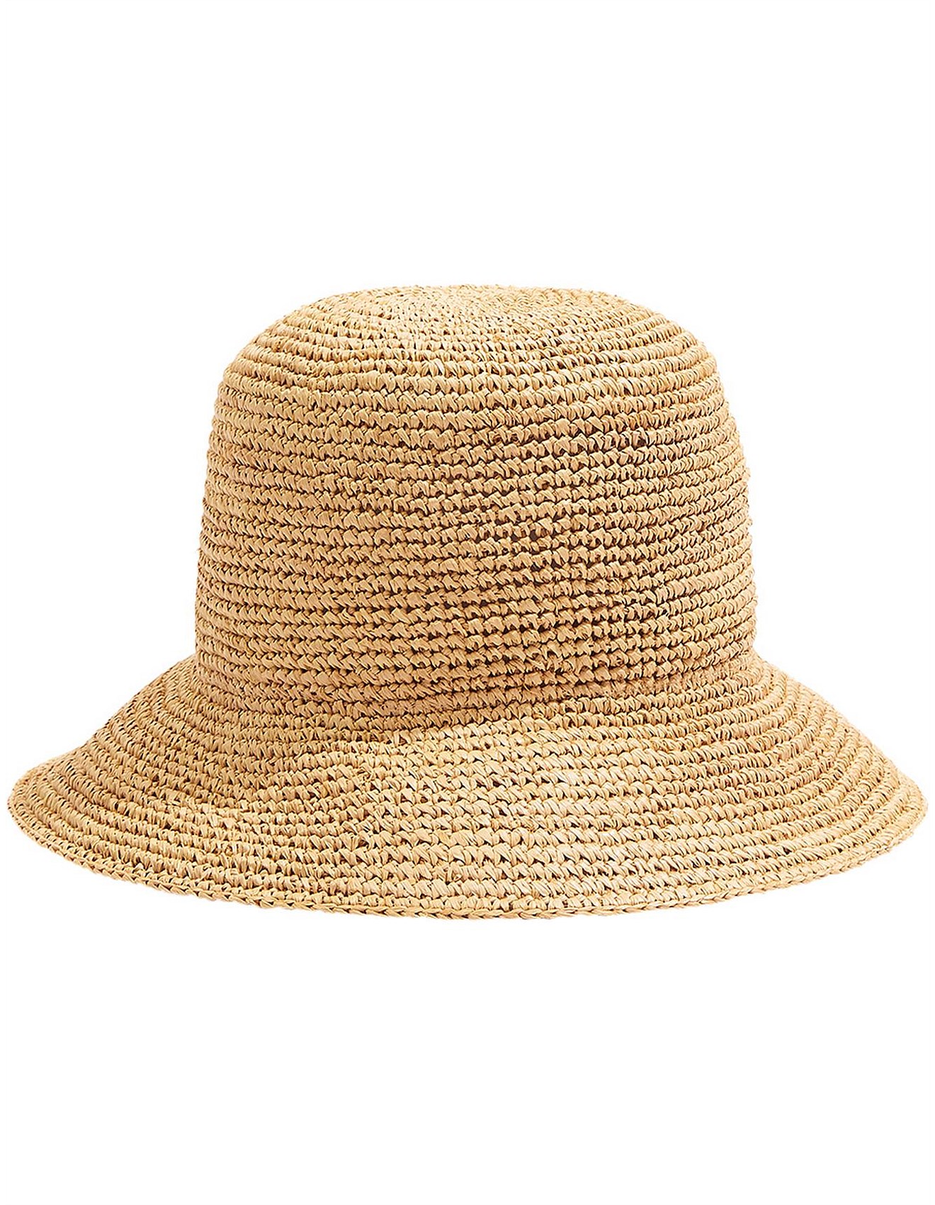 Country Road Raffia Bucket Hat | David Jones