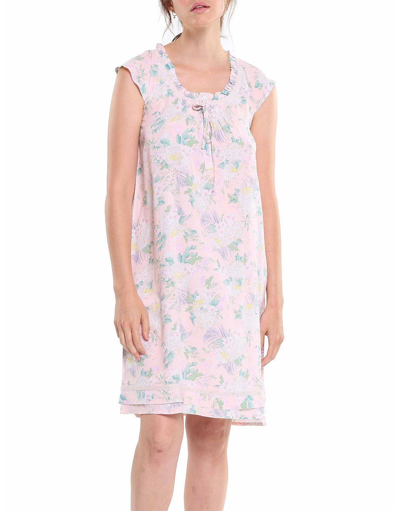 Papinelle Gess Floral Flutter Nightie | David Jones