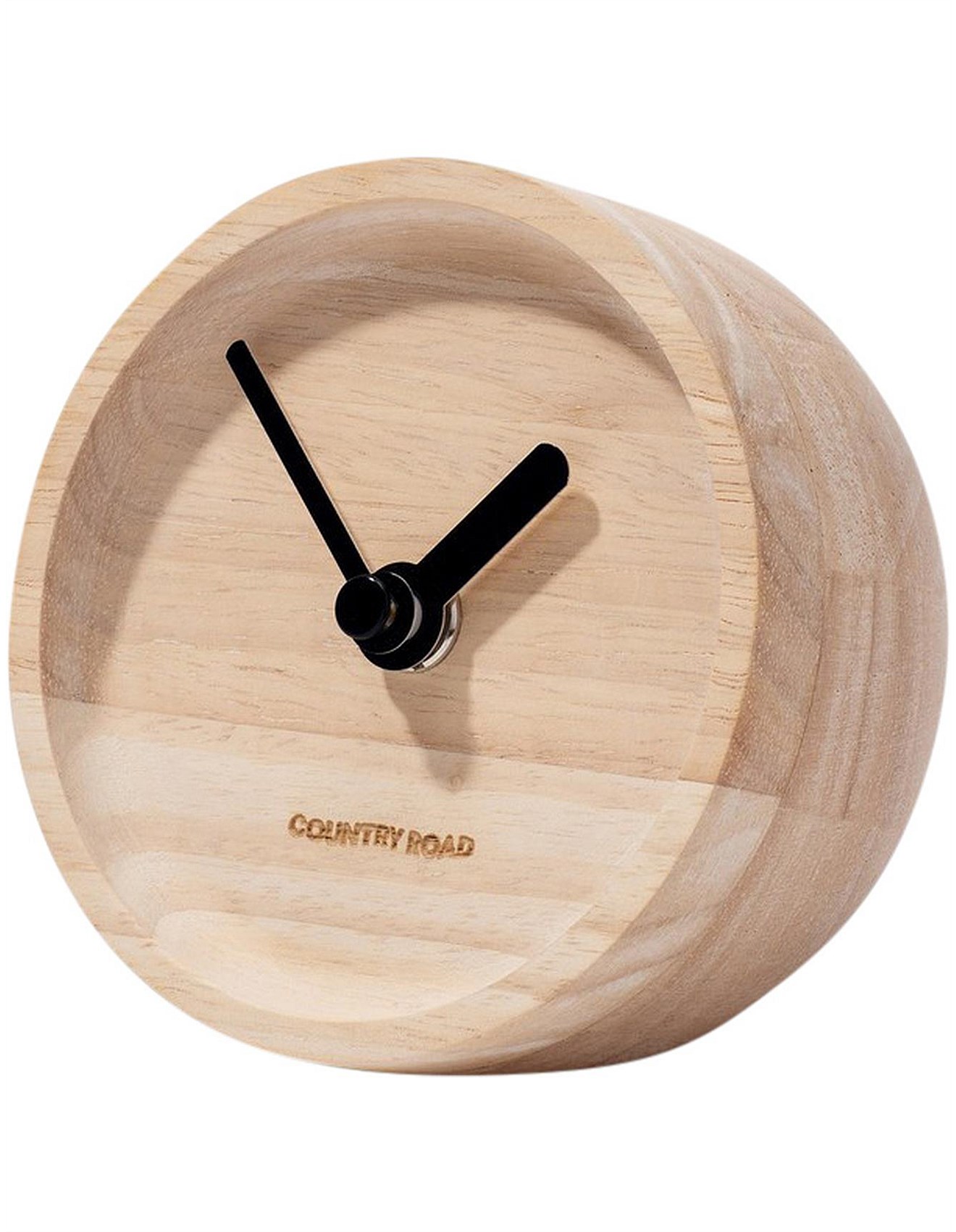 Home Décor | David Jones - Axel Ash Timber Clock