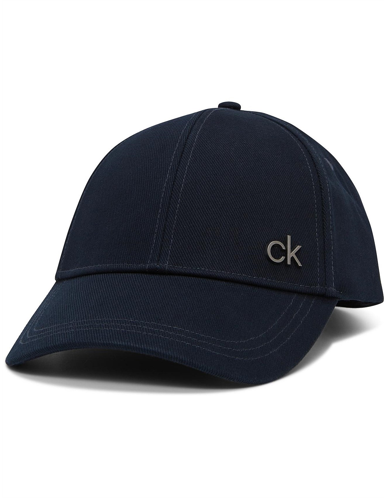 Calvin Klein Ck Metal Logo Cap | David Jones