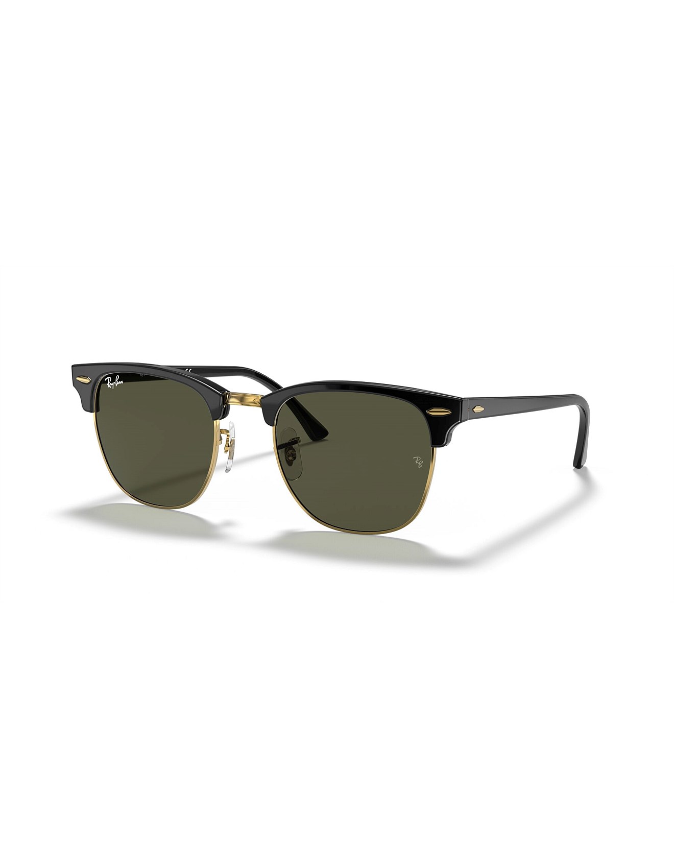 Ray-ban Ray Ban Clubmaster Square Sunglasses In Black | David Jones