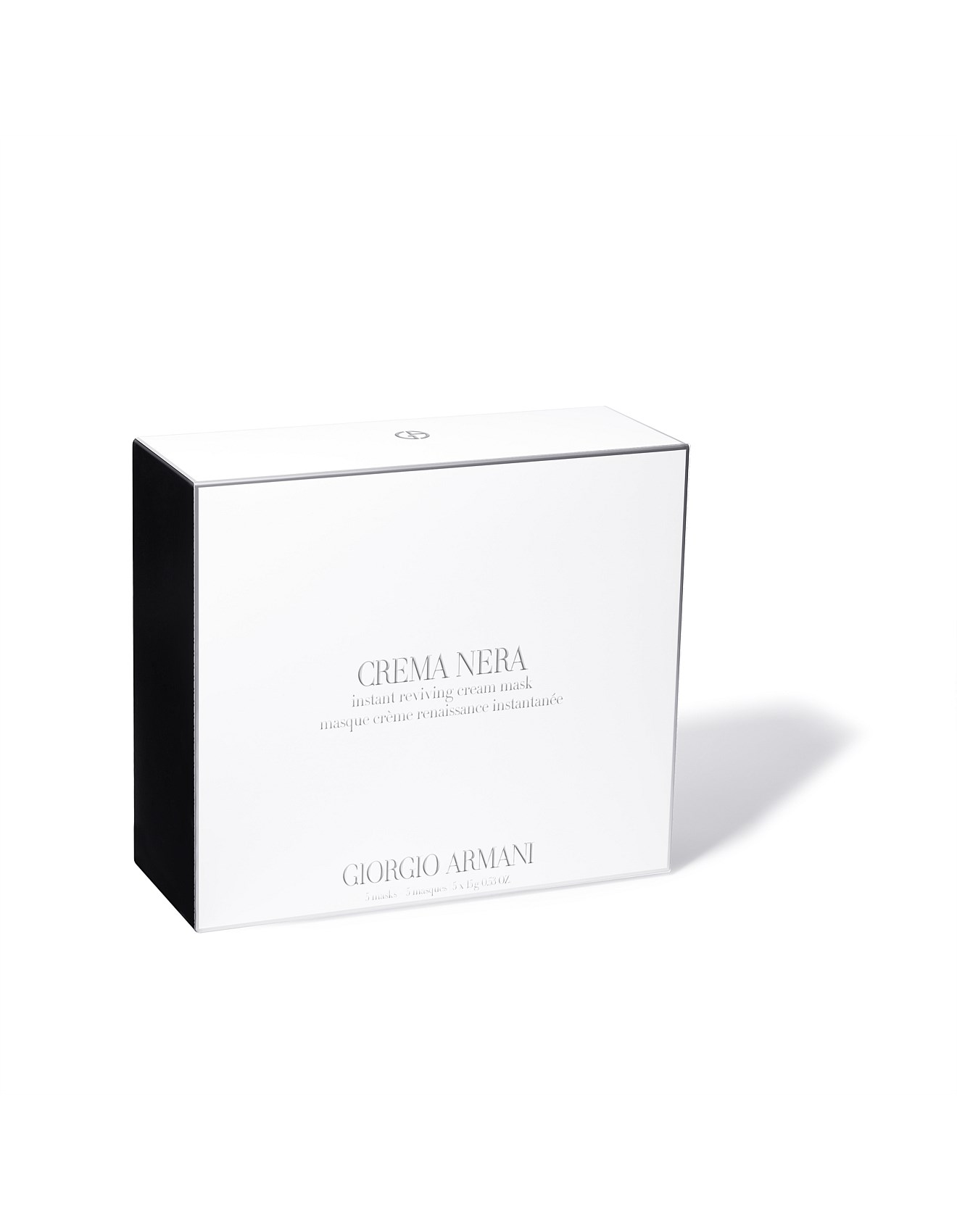 Giorgio Armani Crema Nera Instant Reviving Cream Face Mask | David Jones