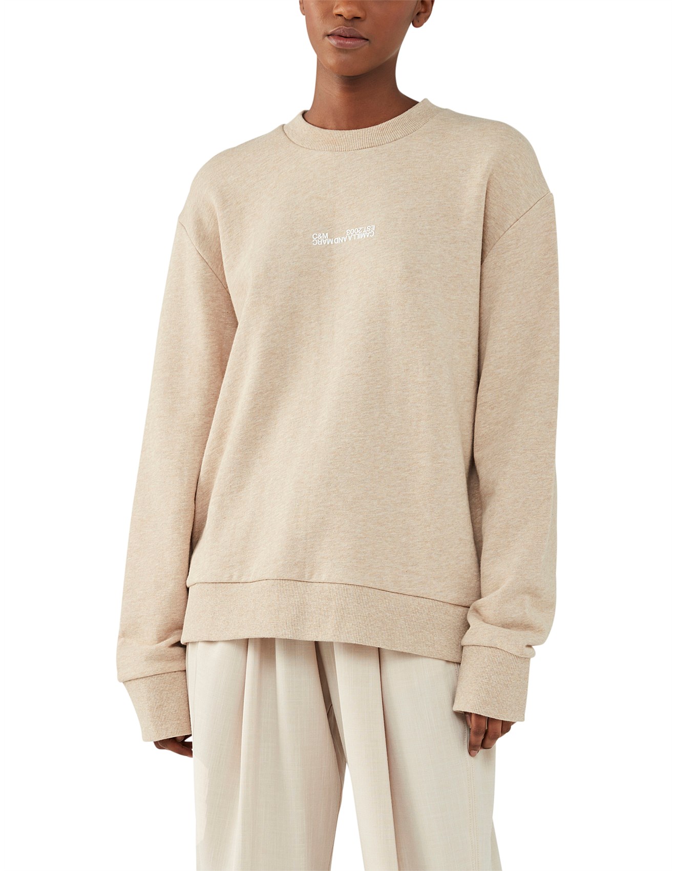 Women's Sweatshirts | Women's Jumpers & Hoodies | David Jones - Sienna Crew