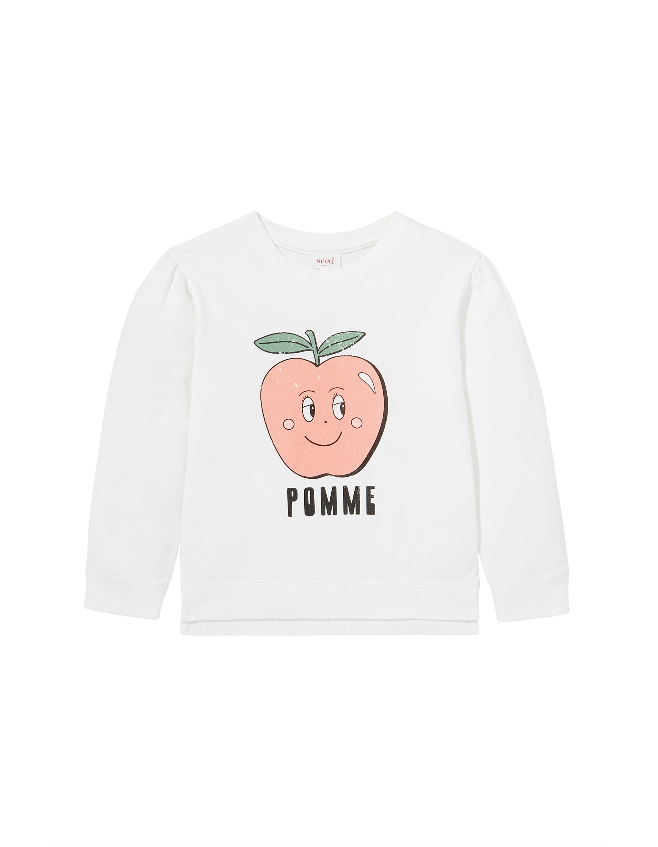 Seed Heritage Apple Sweater (girls 2-10) | David Jones
