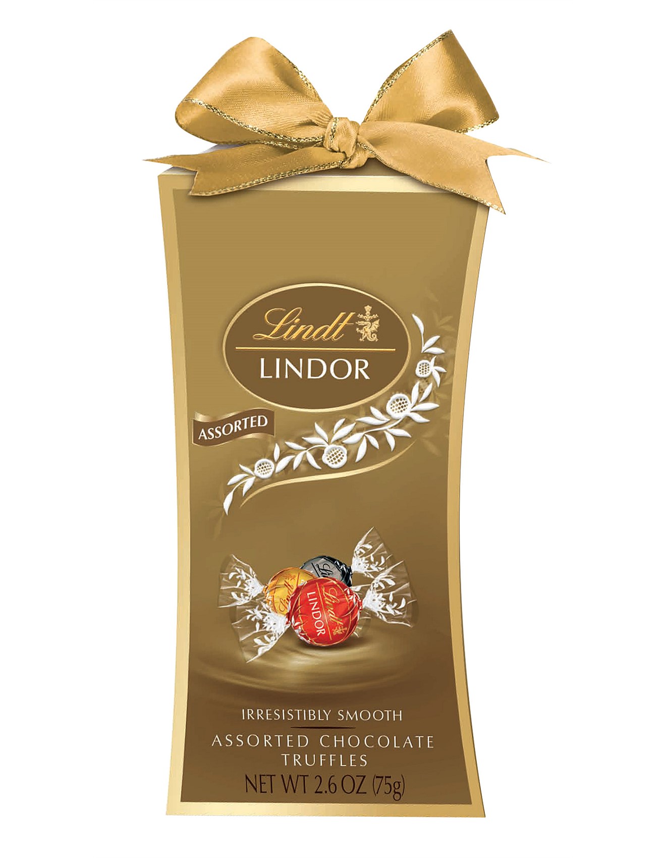 Lindt Lindor Ribbon Gift 75g | David Jones