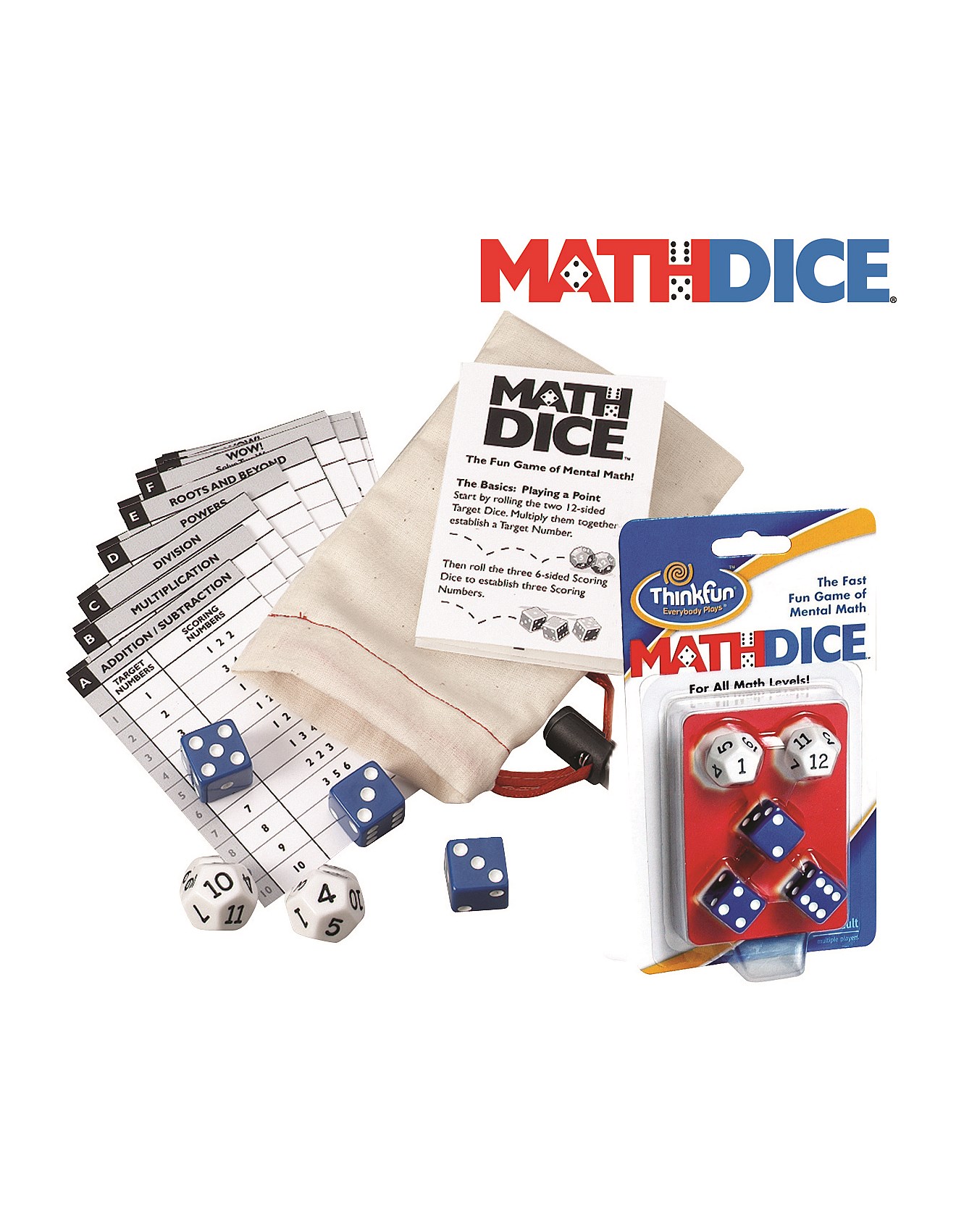 Thinkfun Thinkfun Math Dice Game | David Jones
