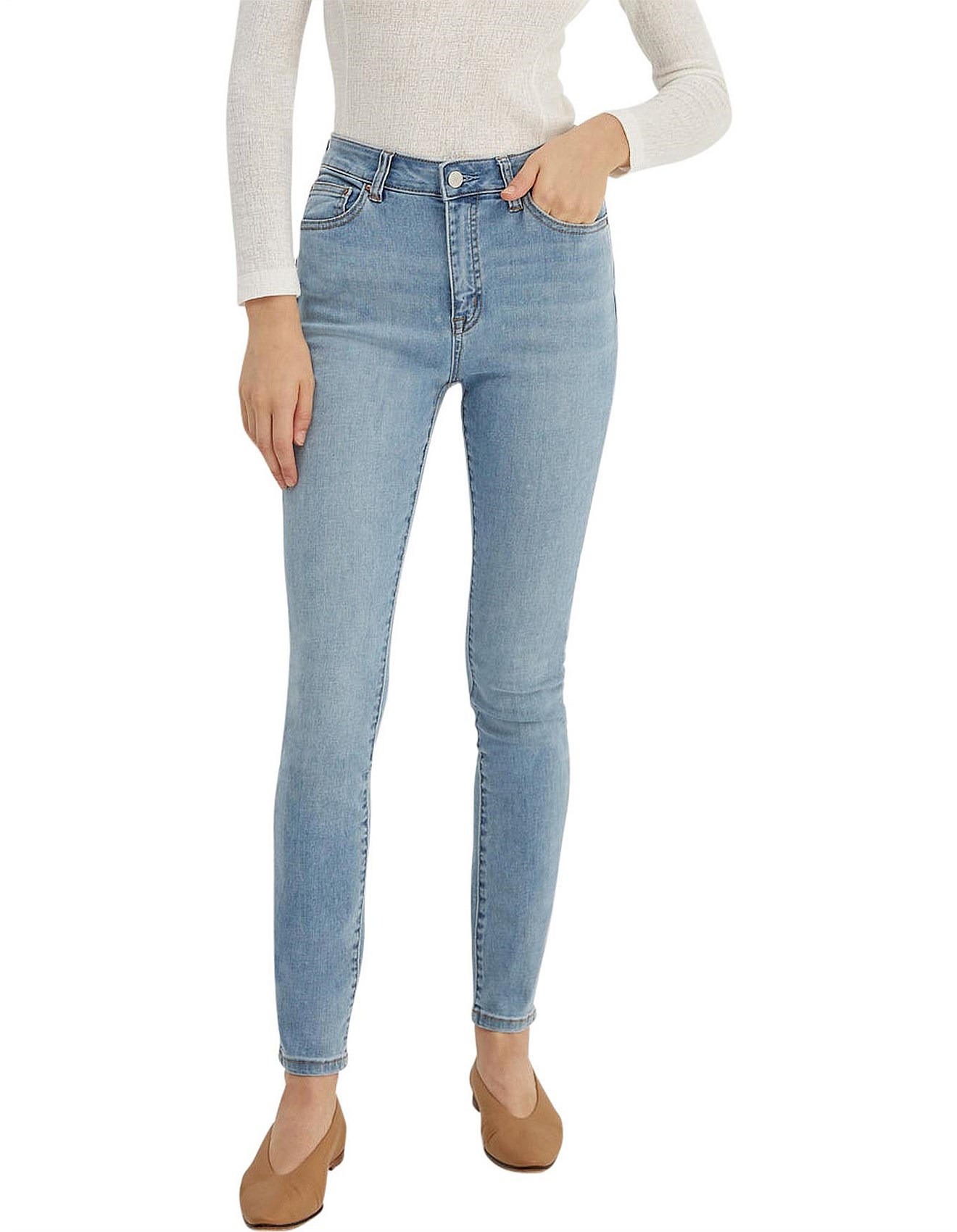 Saba Anna High Rise Skinny Jean | David Jones
