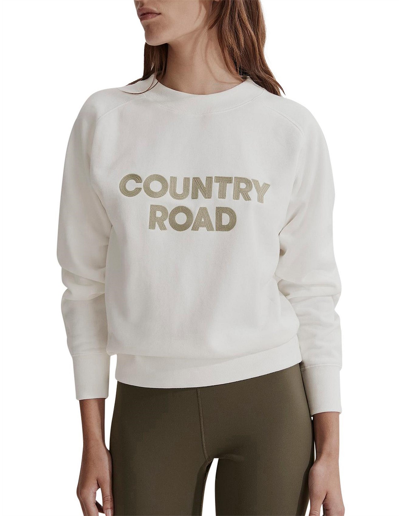 Country Road Modern Logo Sweat | David Jones