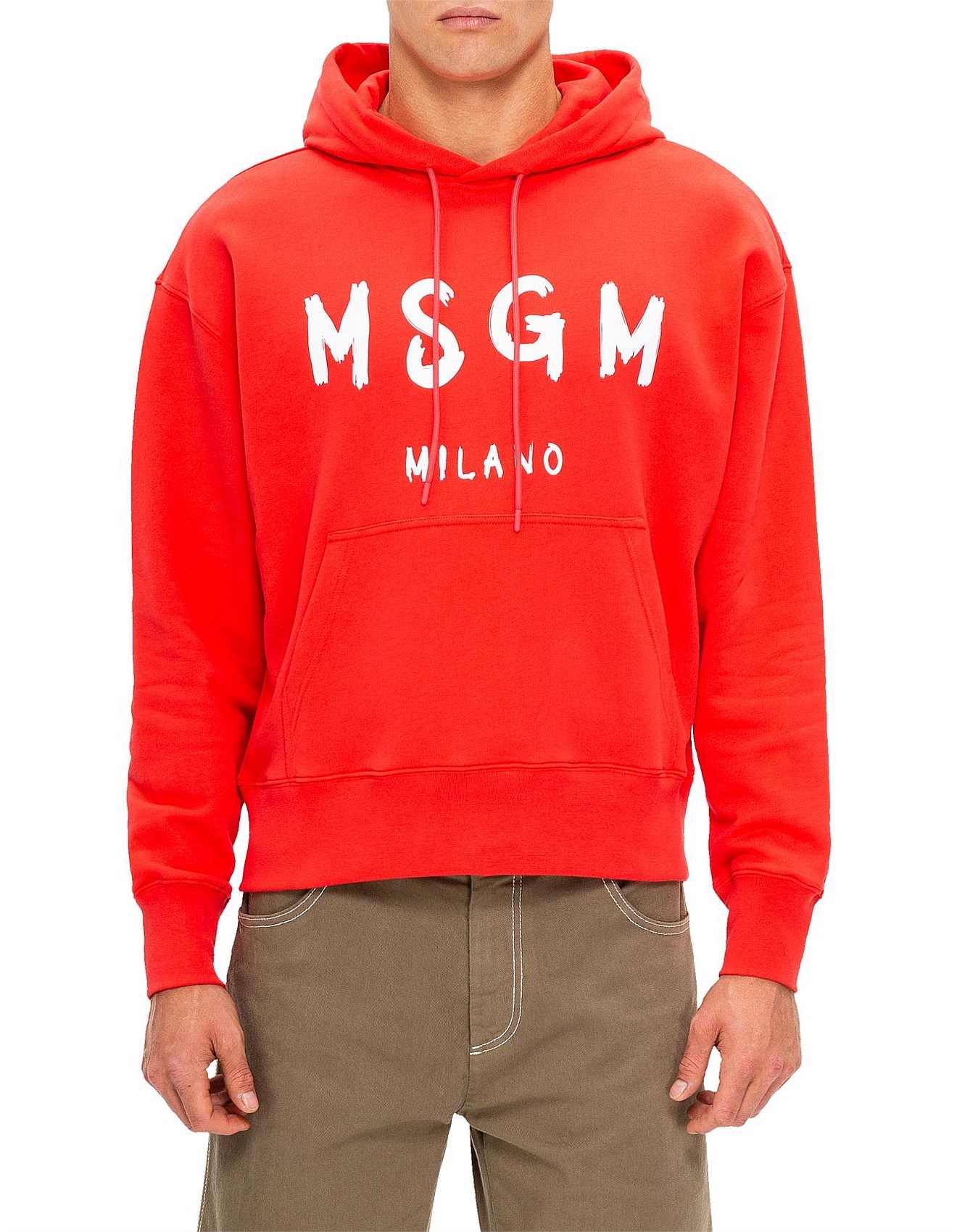 Msgm Logo Hoodie | David Jones