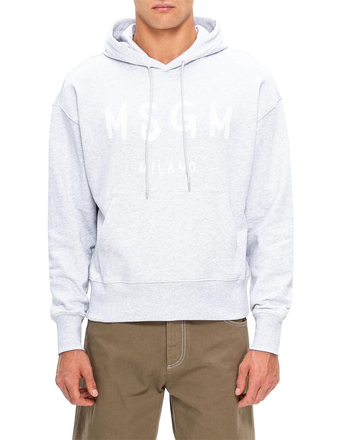 Msgm Logo Hoodie | David Jones