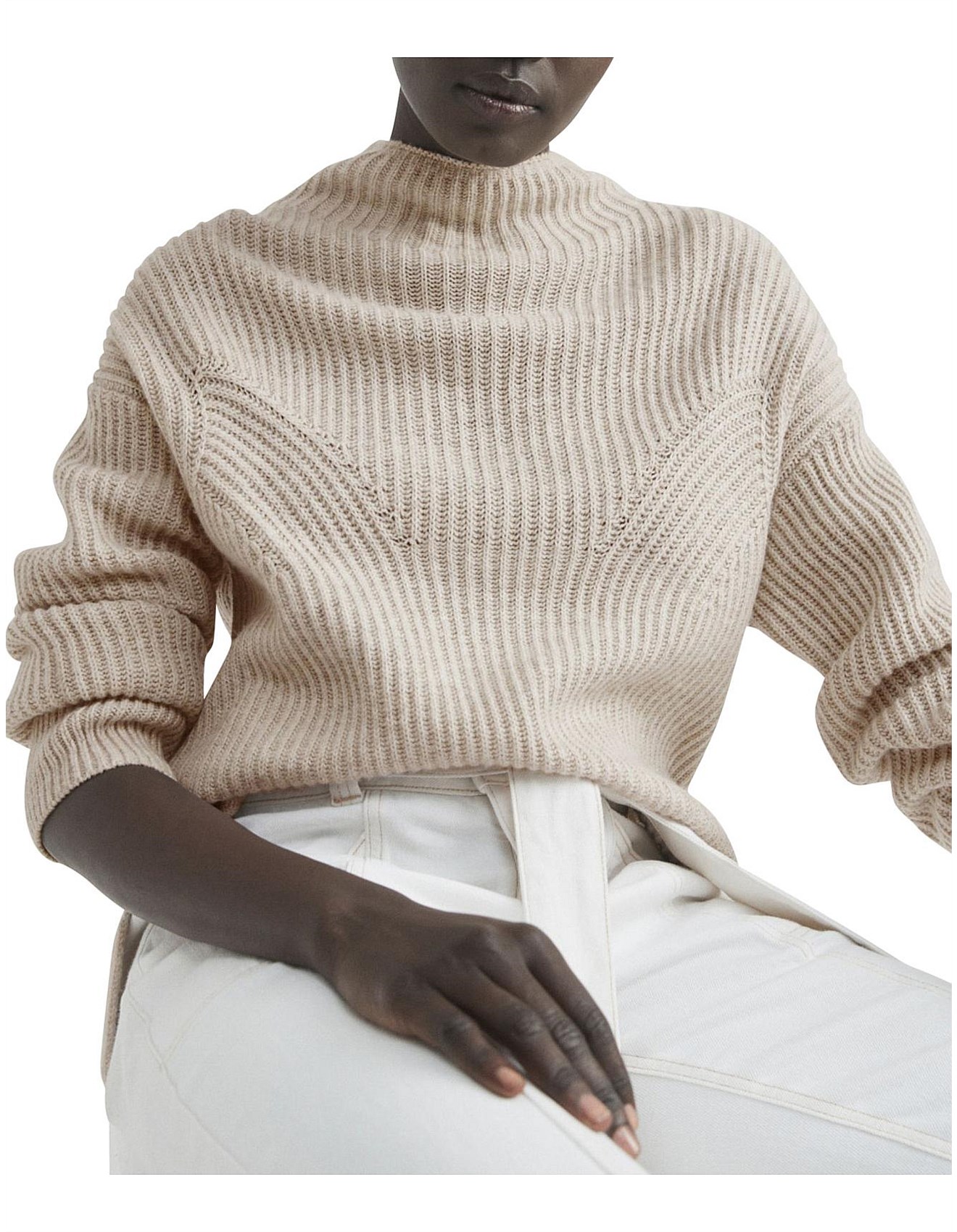 Witchery Transfer Stitch Knit | David Jones