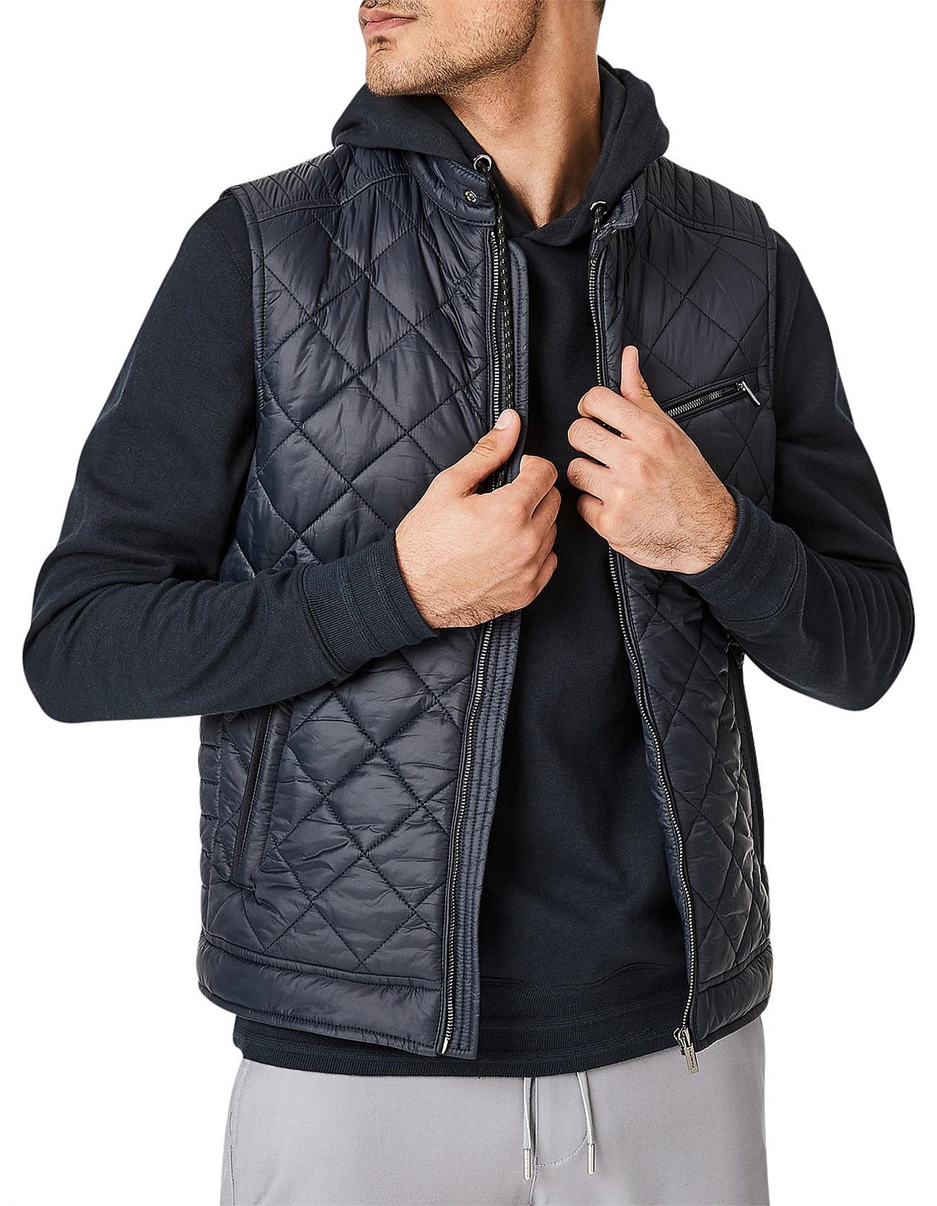 Politix Invercargill Nylon Puffer | David Jones