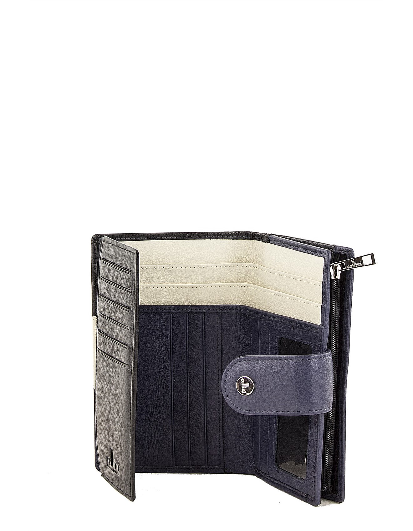 Cellini Cellini Dawson Bifold Wallet Navy Multi | David Jones