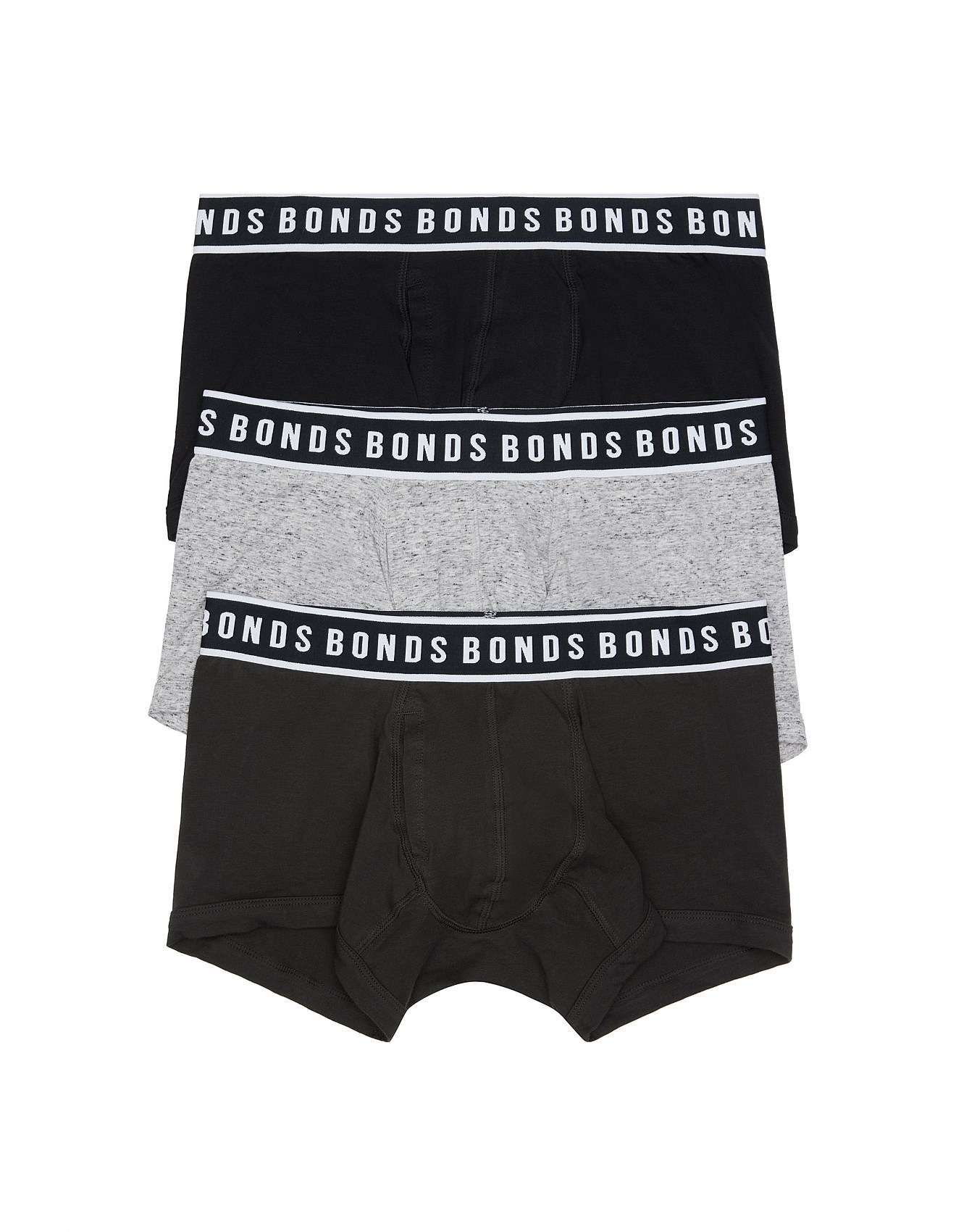 Bonds Fit Trunk Australian Cotton 3 Pack | David Jones