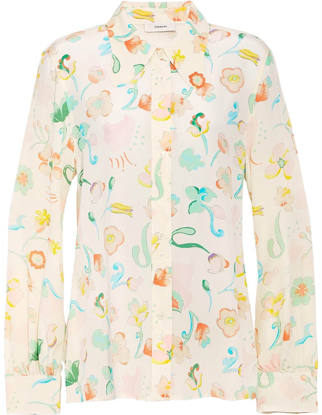 Coach Button Up Blouse | David Jones