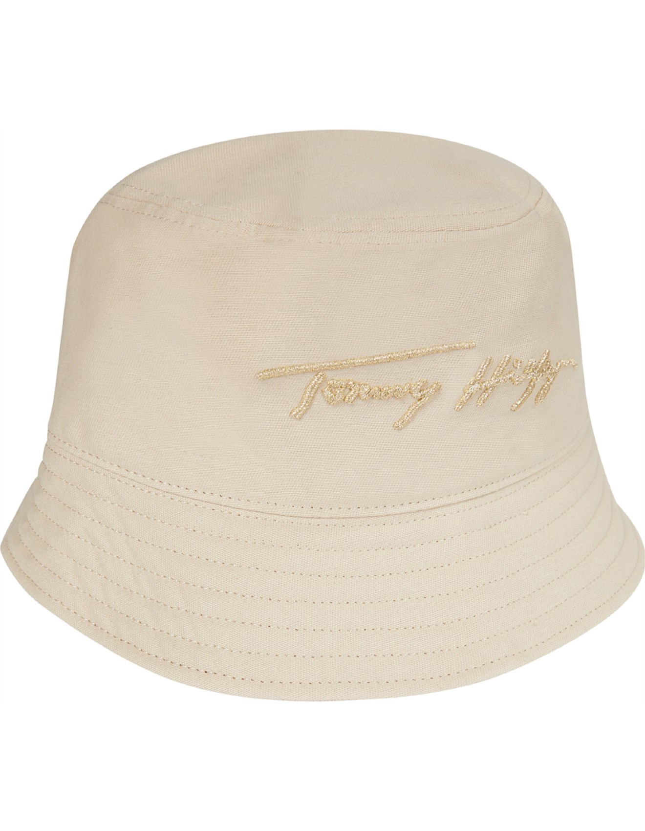 Tommy Hilfiger Signature Bucket Hat | David Jones