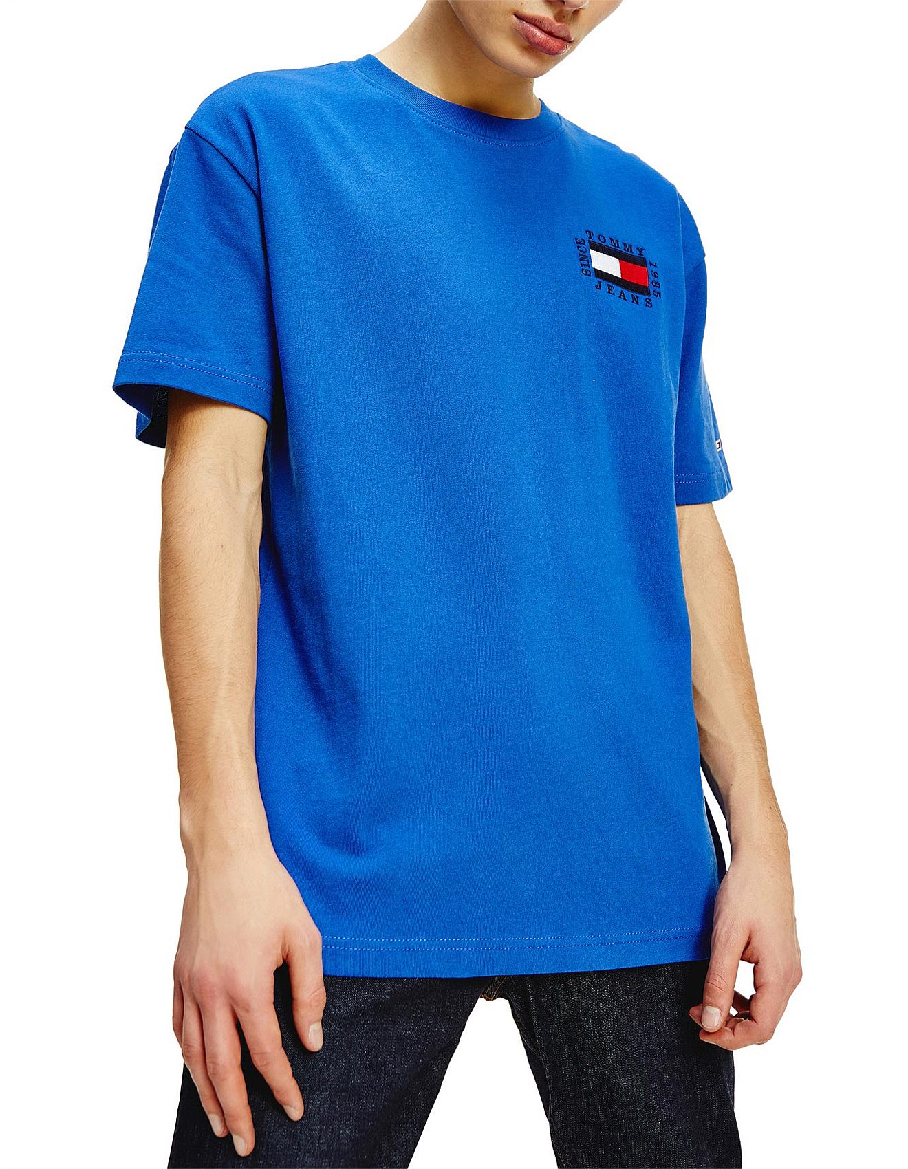Tommy Jeans Tjm Box Flag Tee | David Jones
