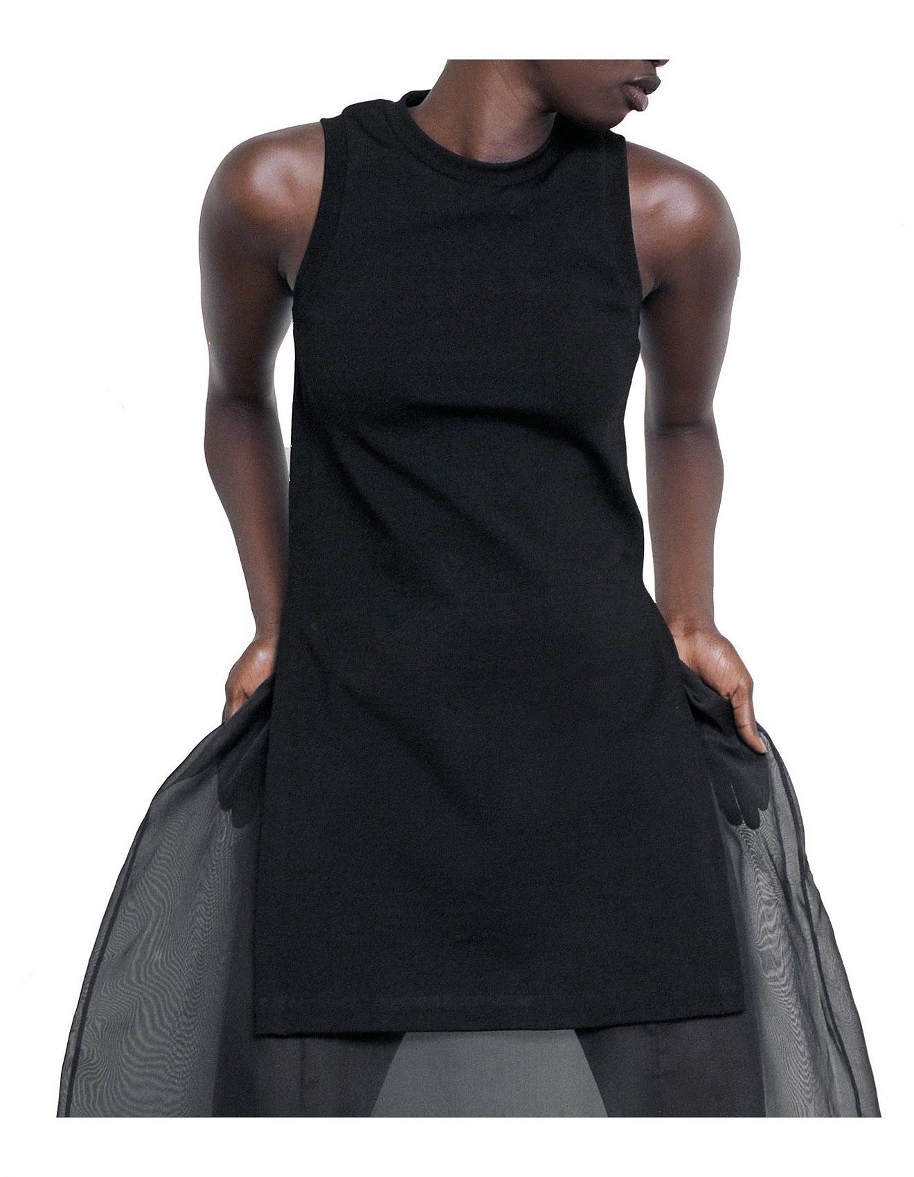 Esse Split Tank Top | David Jones