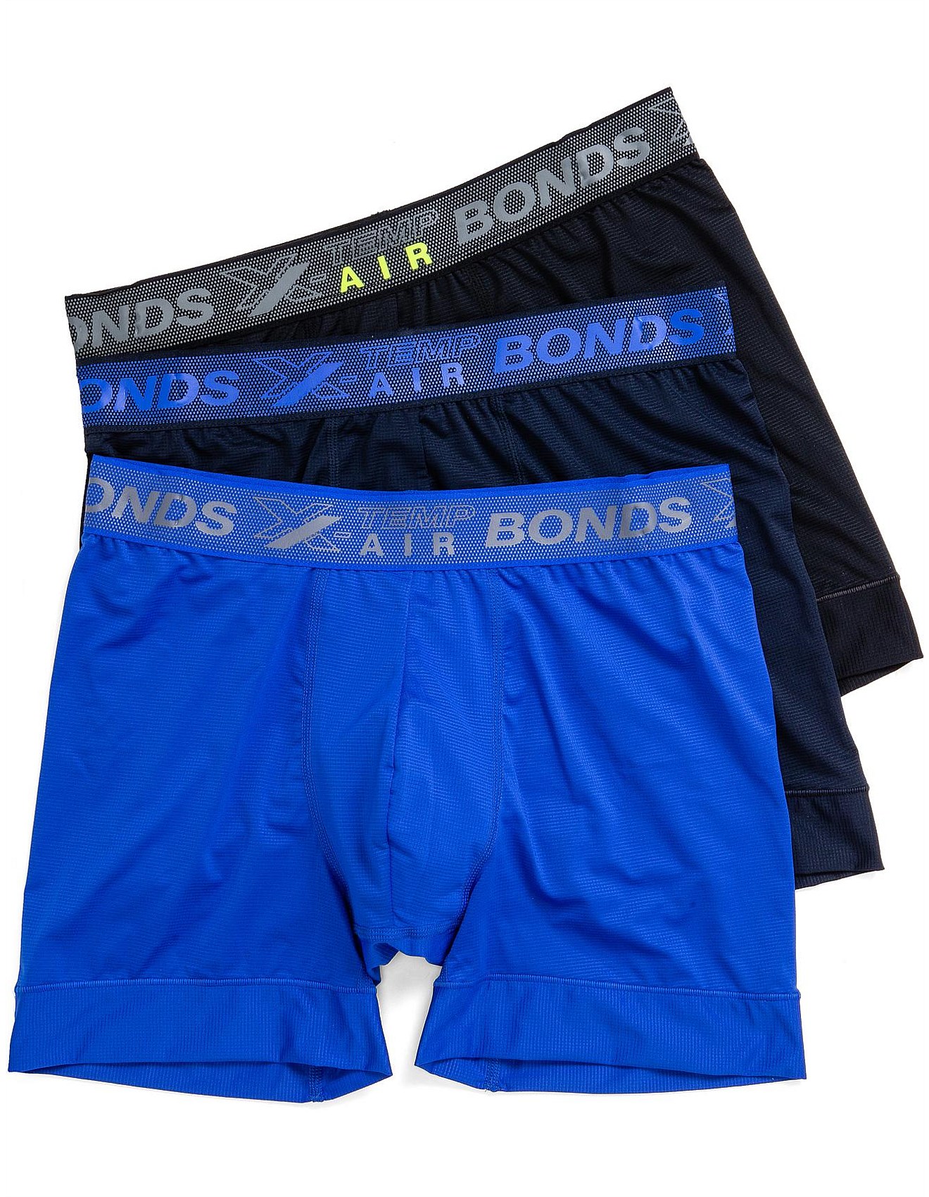 Bonds X-temp Air Trunk 3 Pack | David Jones