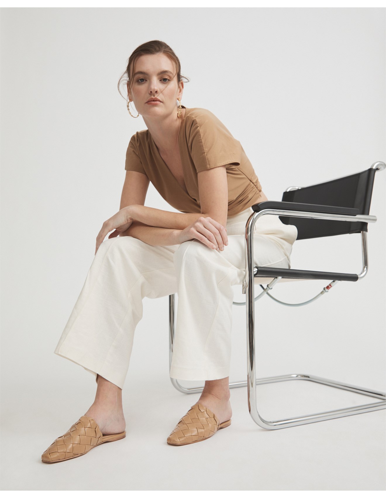 Witchery Nala Leather Flat | David Jones