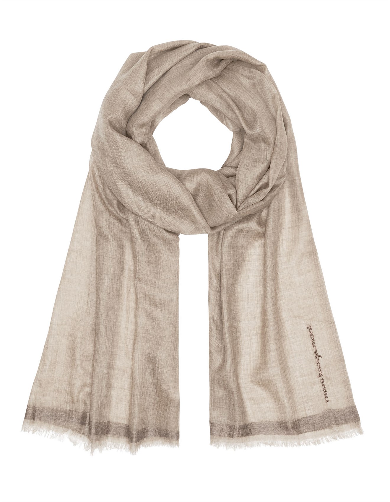 Mani Kaaga Moni 100% Cashmere 'tokyo' Tissue Shawl | David Jones