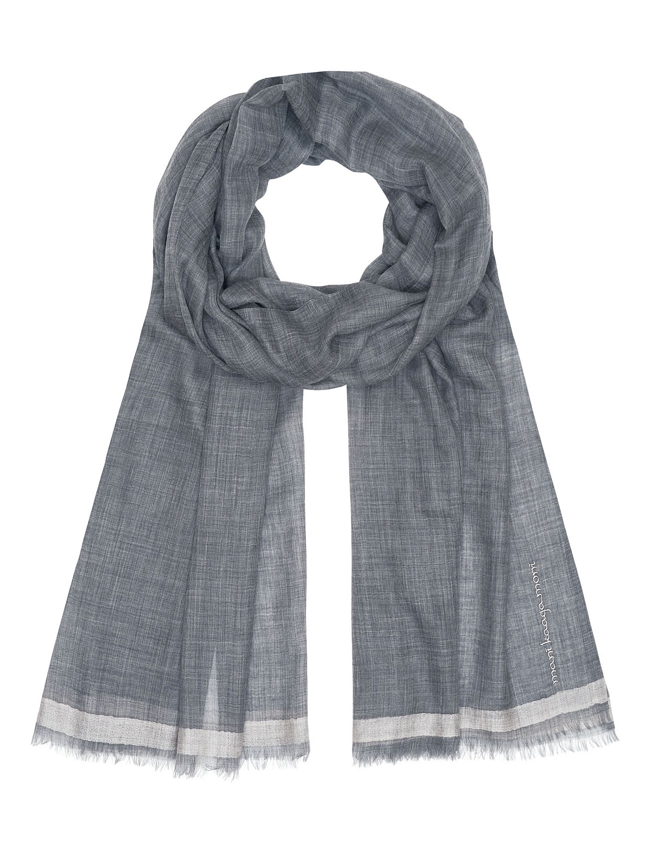 Mani Kaaga Moni 100% Cashmere 'tokyo' Tissue Shawl | David Jones