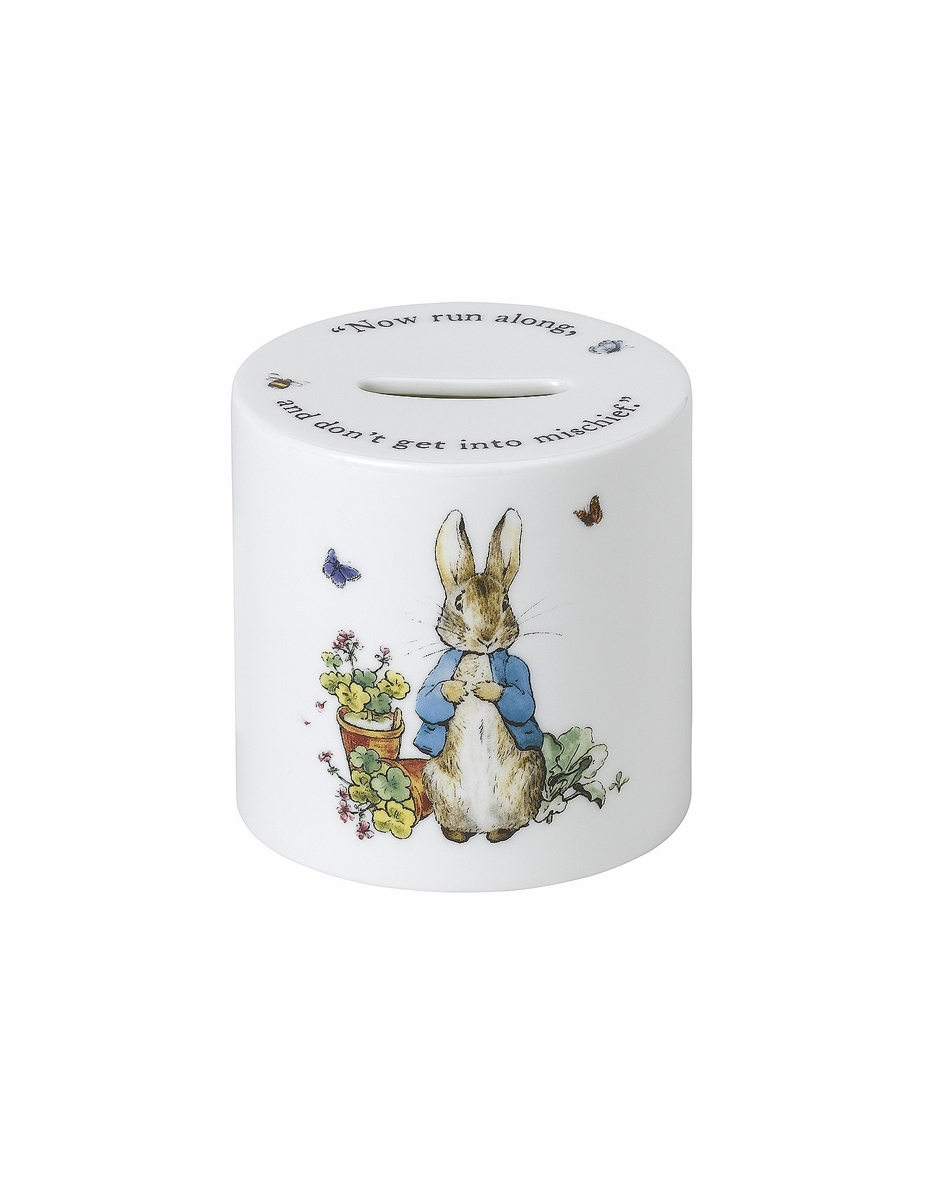 Wedgwood Peter Rabbit Money Box Blue | David Jones