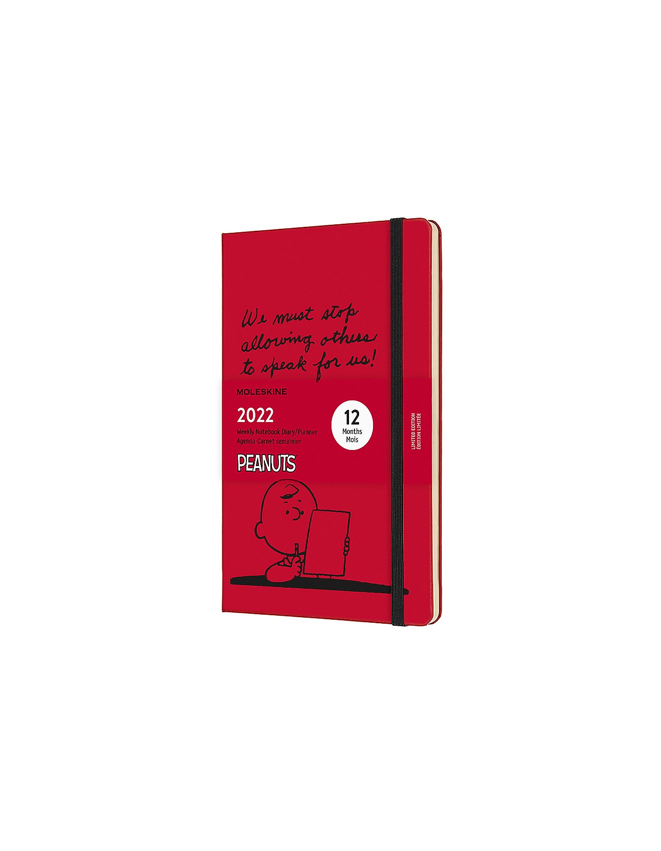 Moleskine 2022 Limited Edition Peanuts Diary Weekly Notebook Large ...