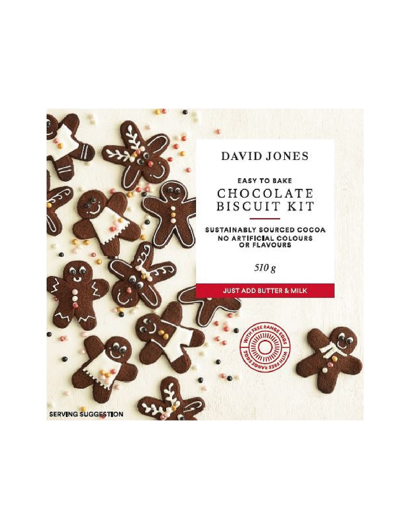 David Jones Chocolate Biscuit Kit 510g | David Jones