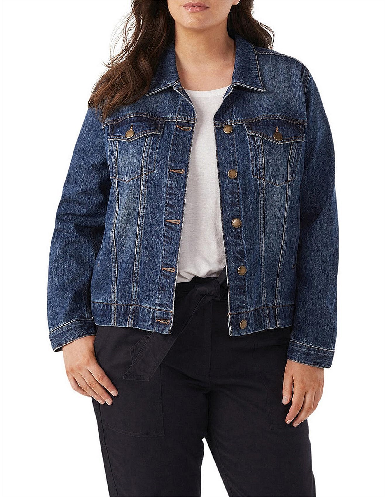 Commonry the Essential Denim Jacket | David Jones