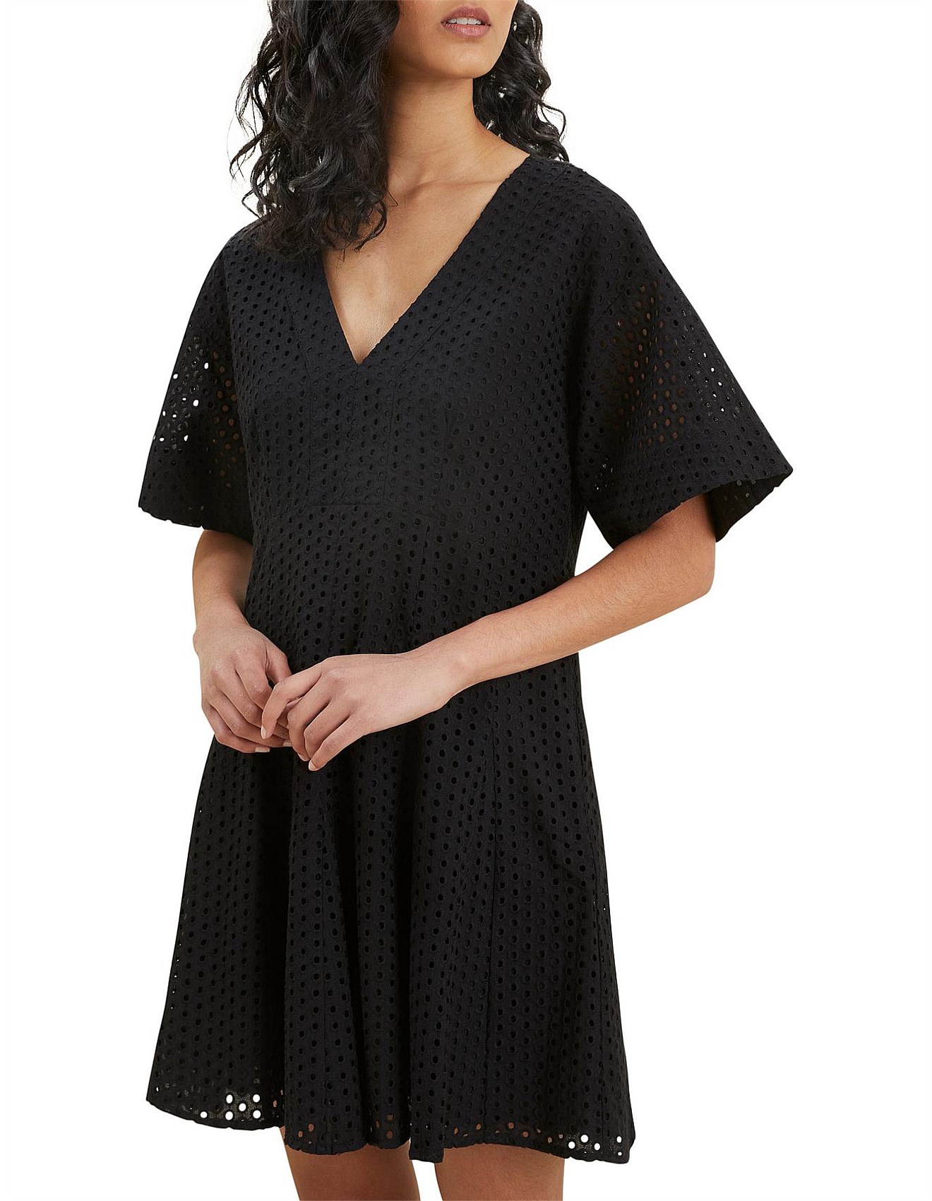 Seed Heritage Broderie Mini Dress | David Jones