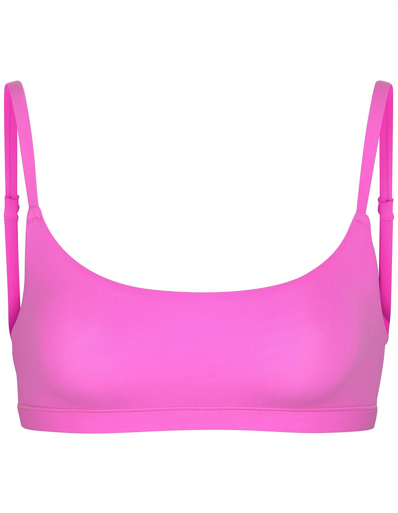 Skims Fits Everybody Scoop Neck Bralette Neon Orchid | David Jones