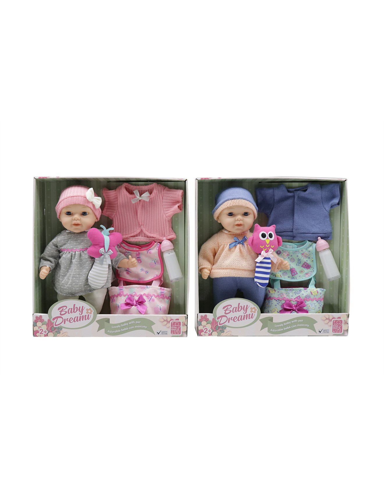 Gigo Gigo Dream Collection Baby With Pet & Accessories | David Jones