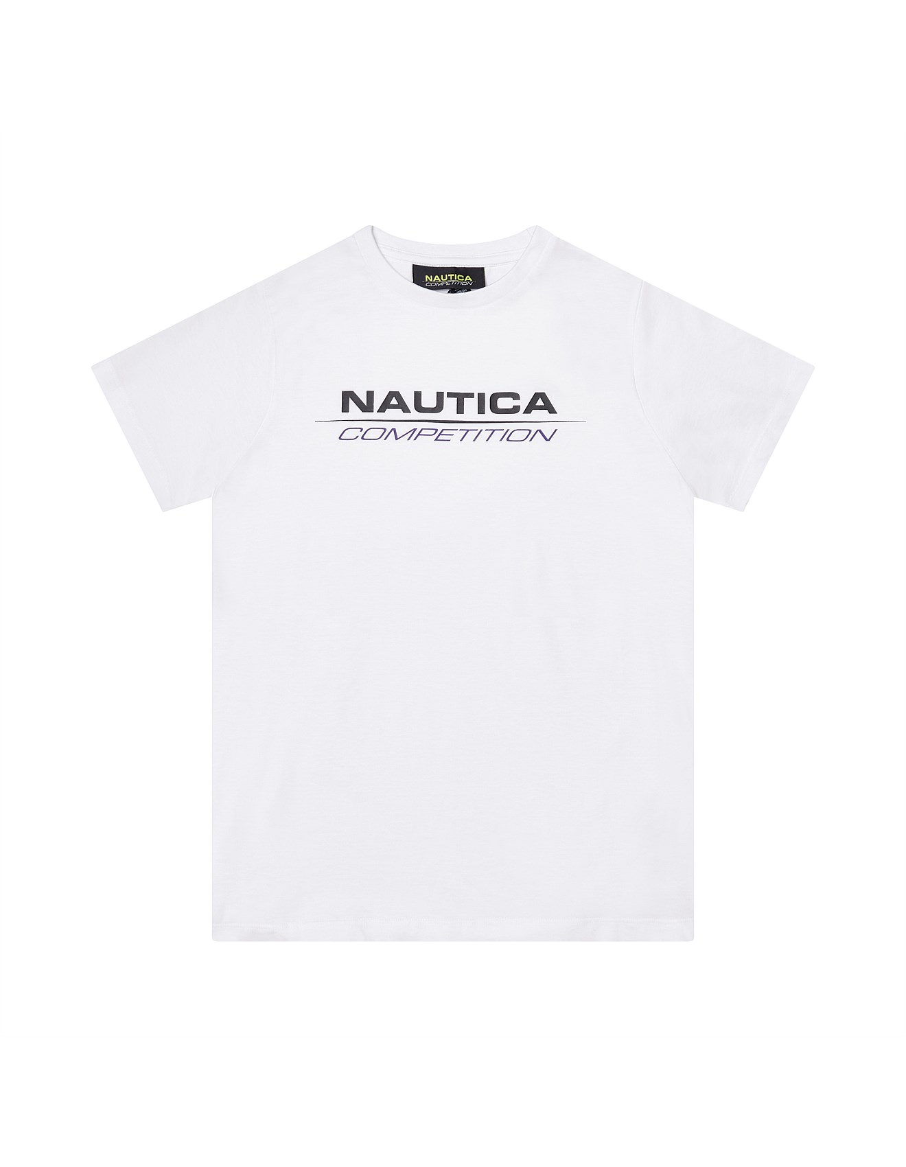 Nautica Unda Crop T-shirt White (girls 8-14) | David Jones