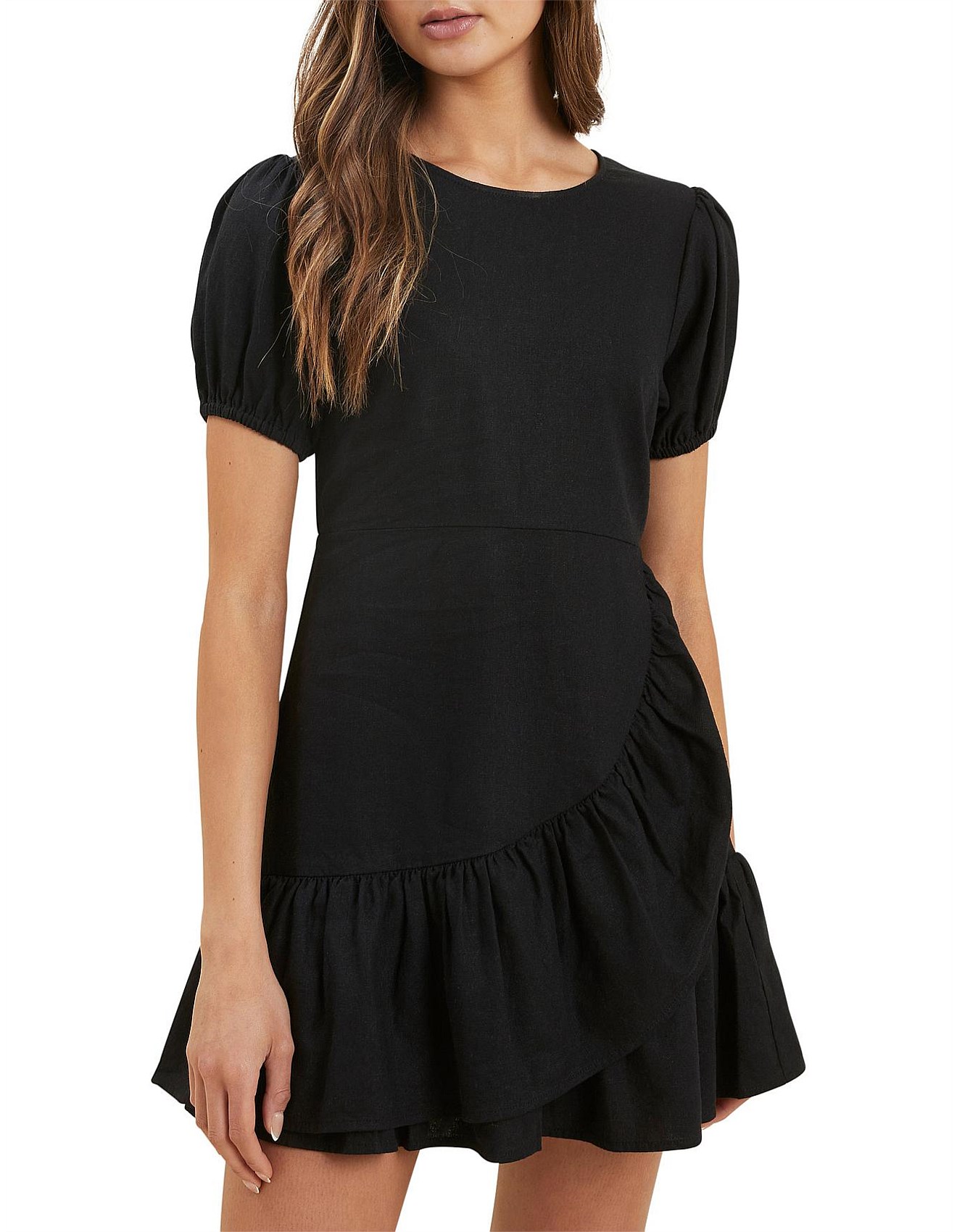 Seed Heritage Short Sleeve Frill Dress (teen Girl 8 -16) | David Jones