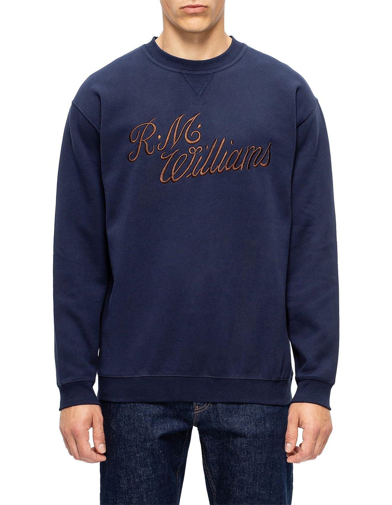 R.m. Williams R.m.w Crew Script Knit | David Jones