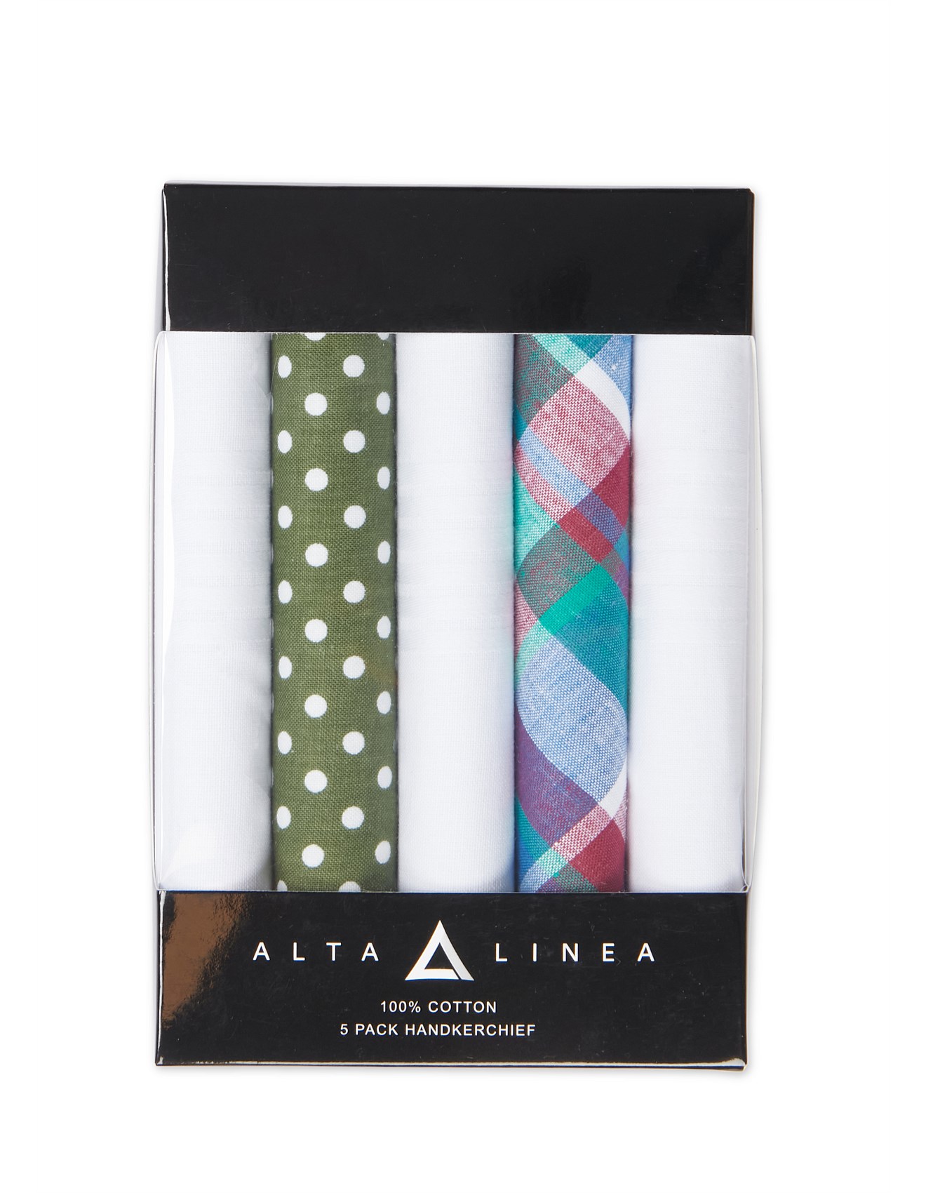 Alta Linea 5 Hanky Pack | David Jones