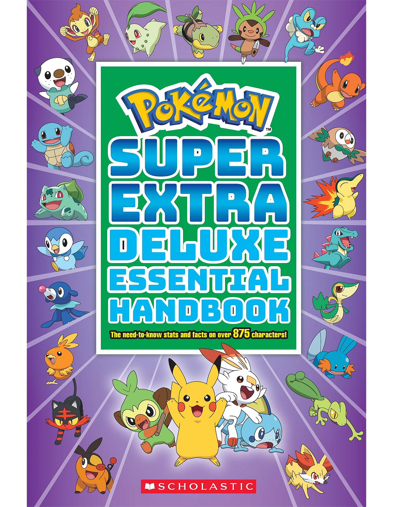 Scholastic Pokemon -Super Extra Deluxe Essential Handbook | David Jones