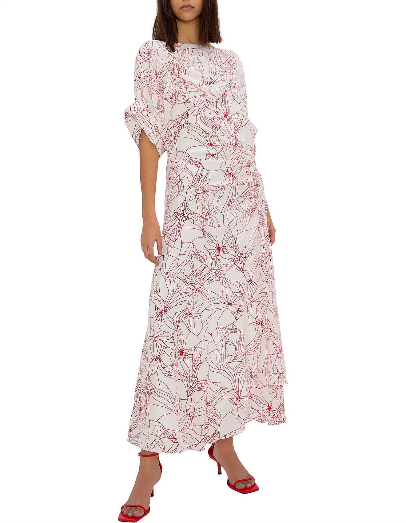 Dresses - SHATTER PRINT SILK PALOMA DRESS