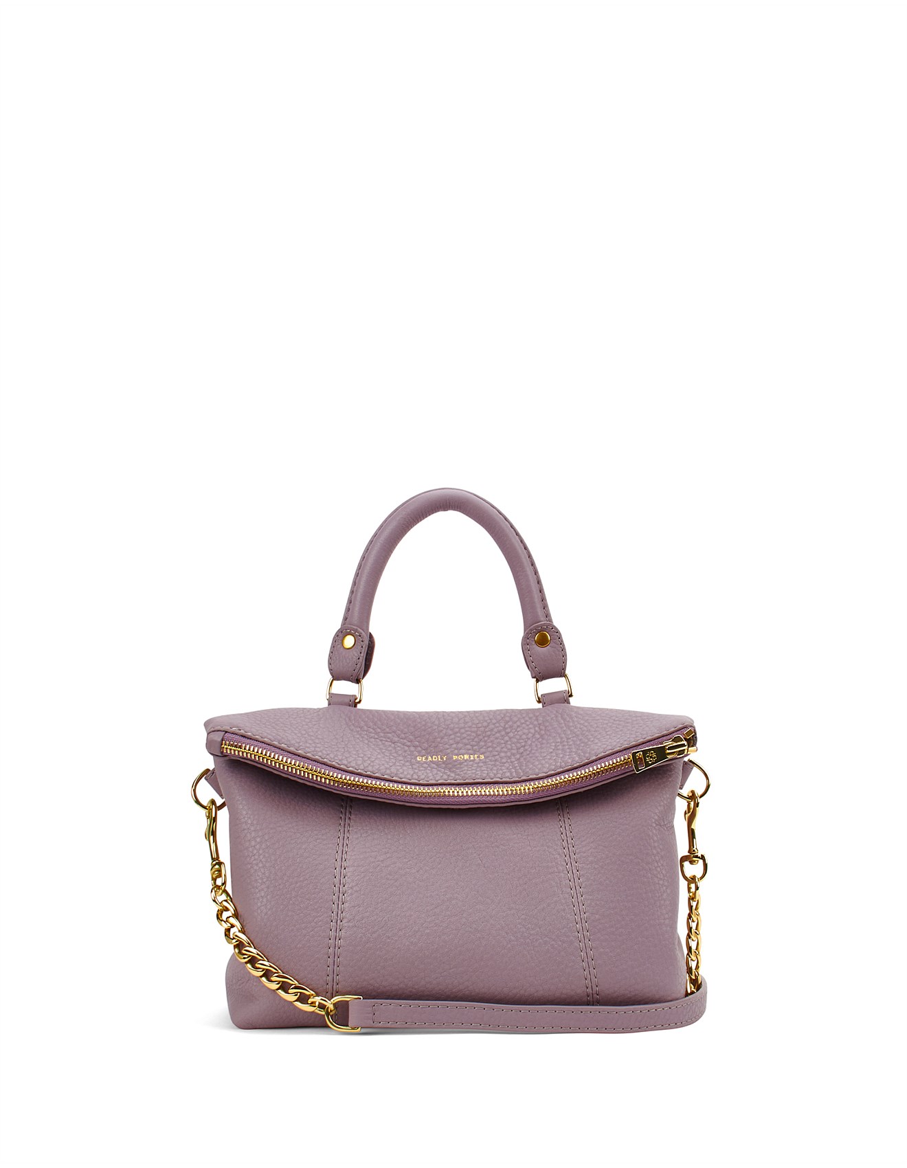 Deadly Ponies Mr Robin Mini Leather Top Handle Bag | David Jones