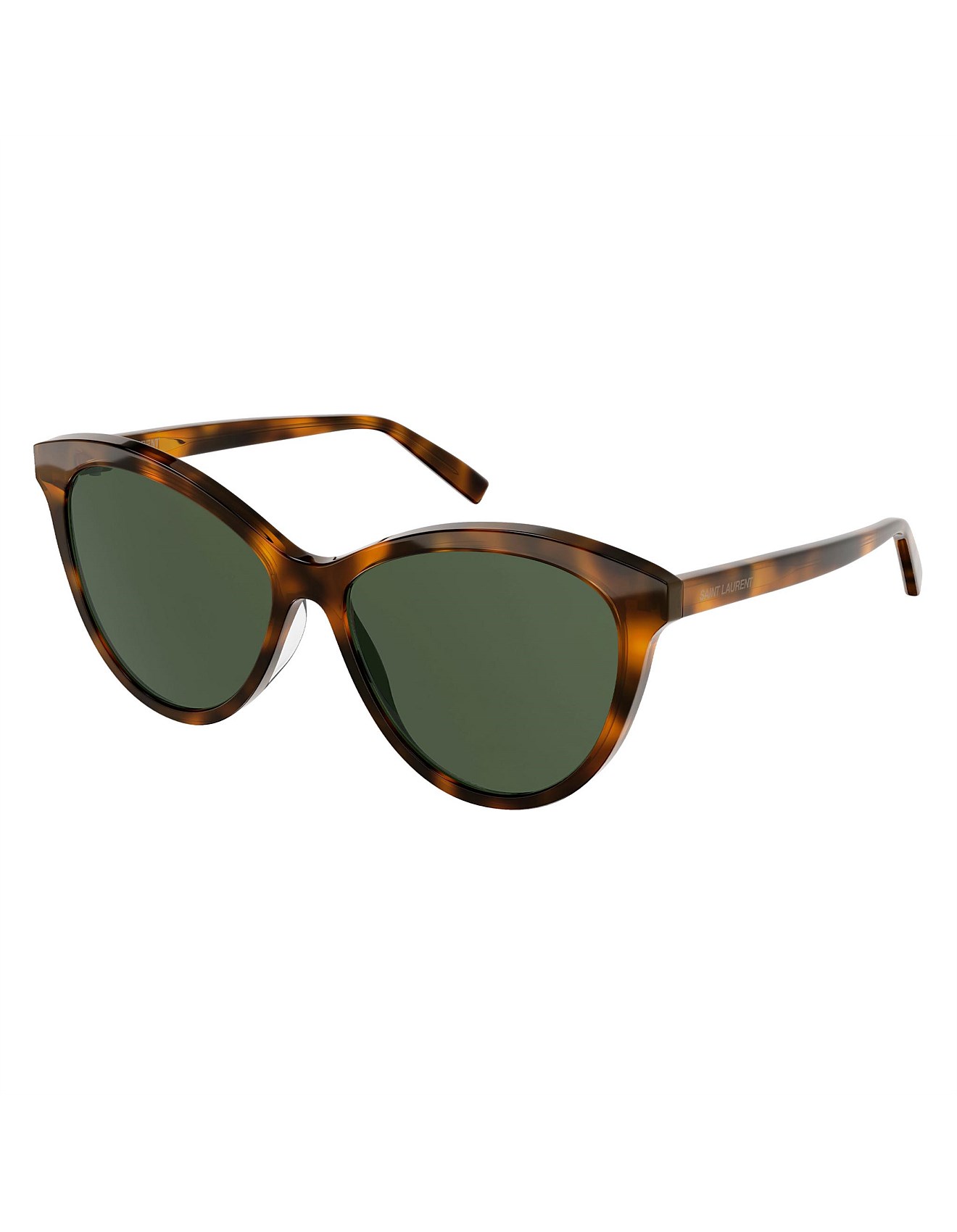 Saint Laurent Tort Cat-eye Frame Sunglasses | David Jones