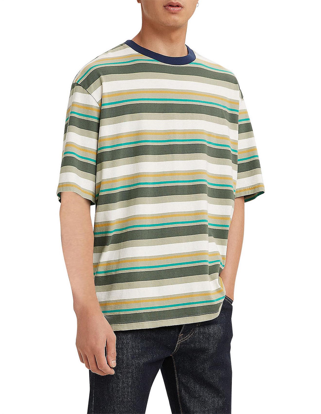 Levi's Oversized Tee Ringer Multi Tea | David Jones