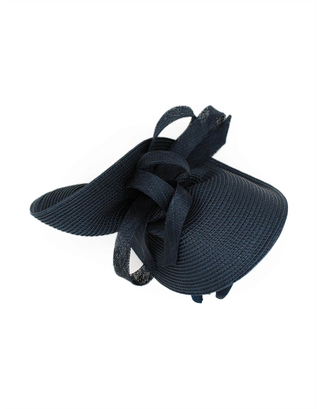 Morgan & Taylor Multi Braid Loop Fascinator -Navy | David Jones