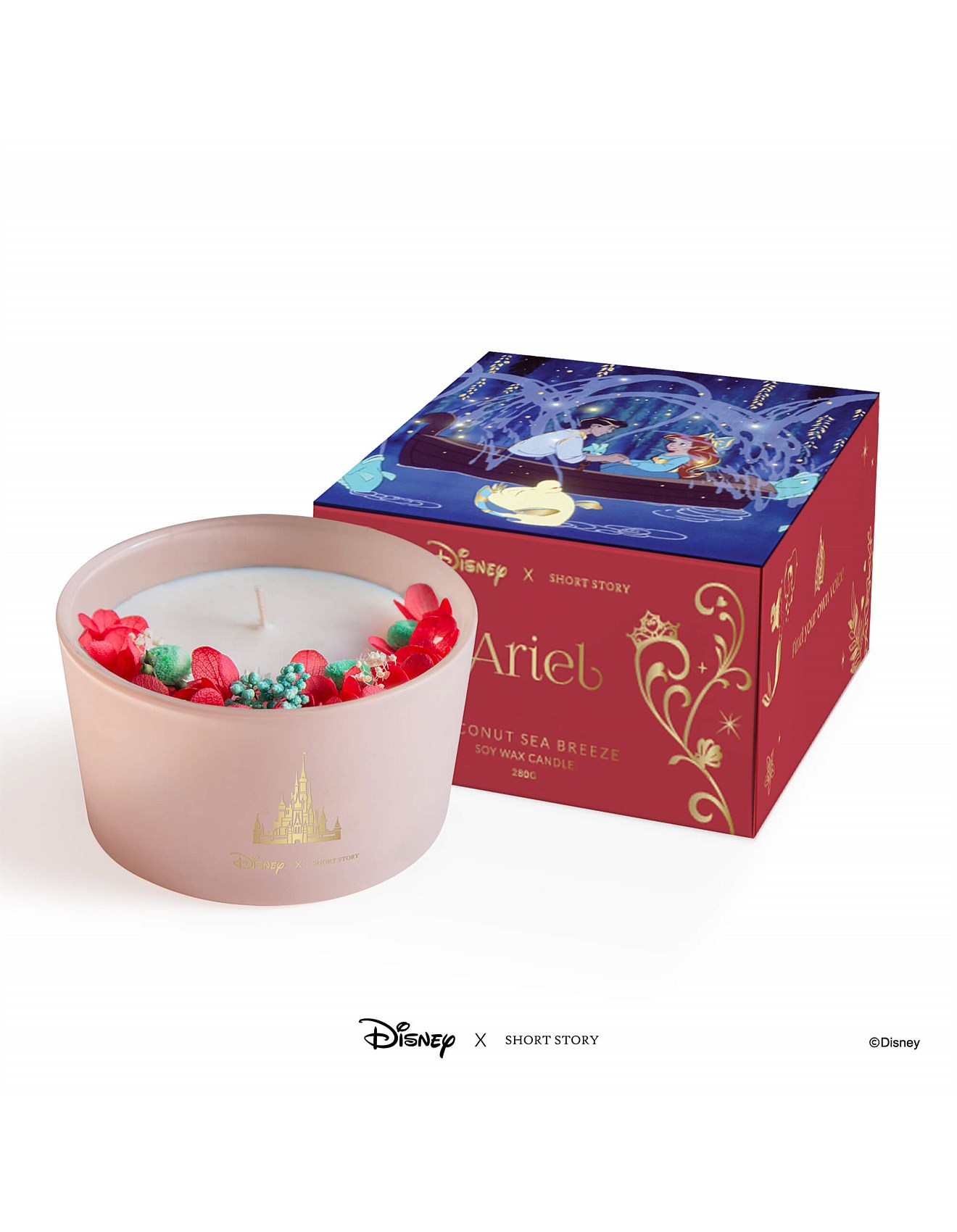 Short Story Disney Candle Ariel & Eric | David Jones