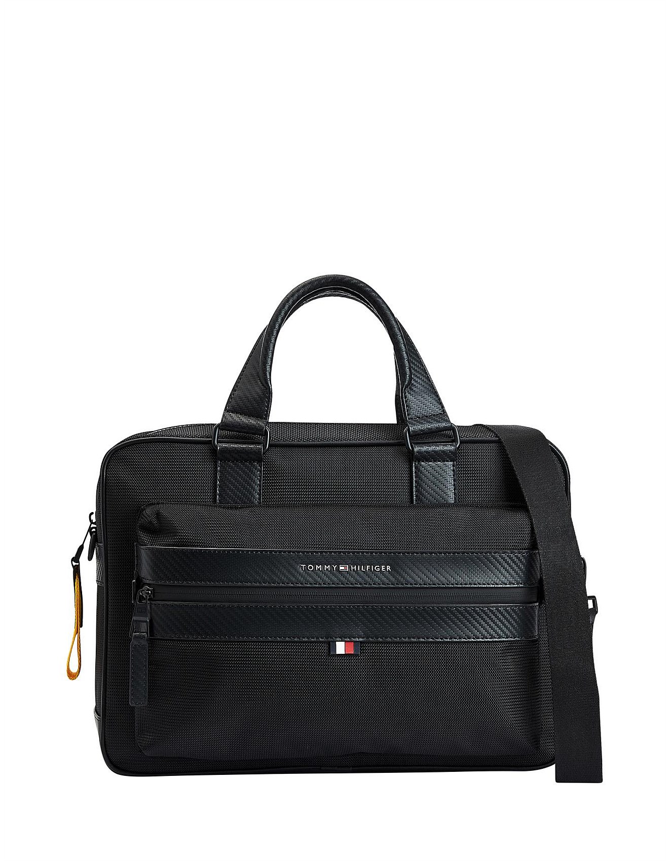 Tommy Hilfiger Elevated Nylon Computer Bag | David Jones