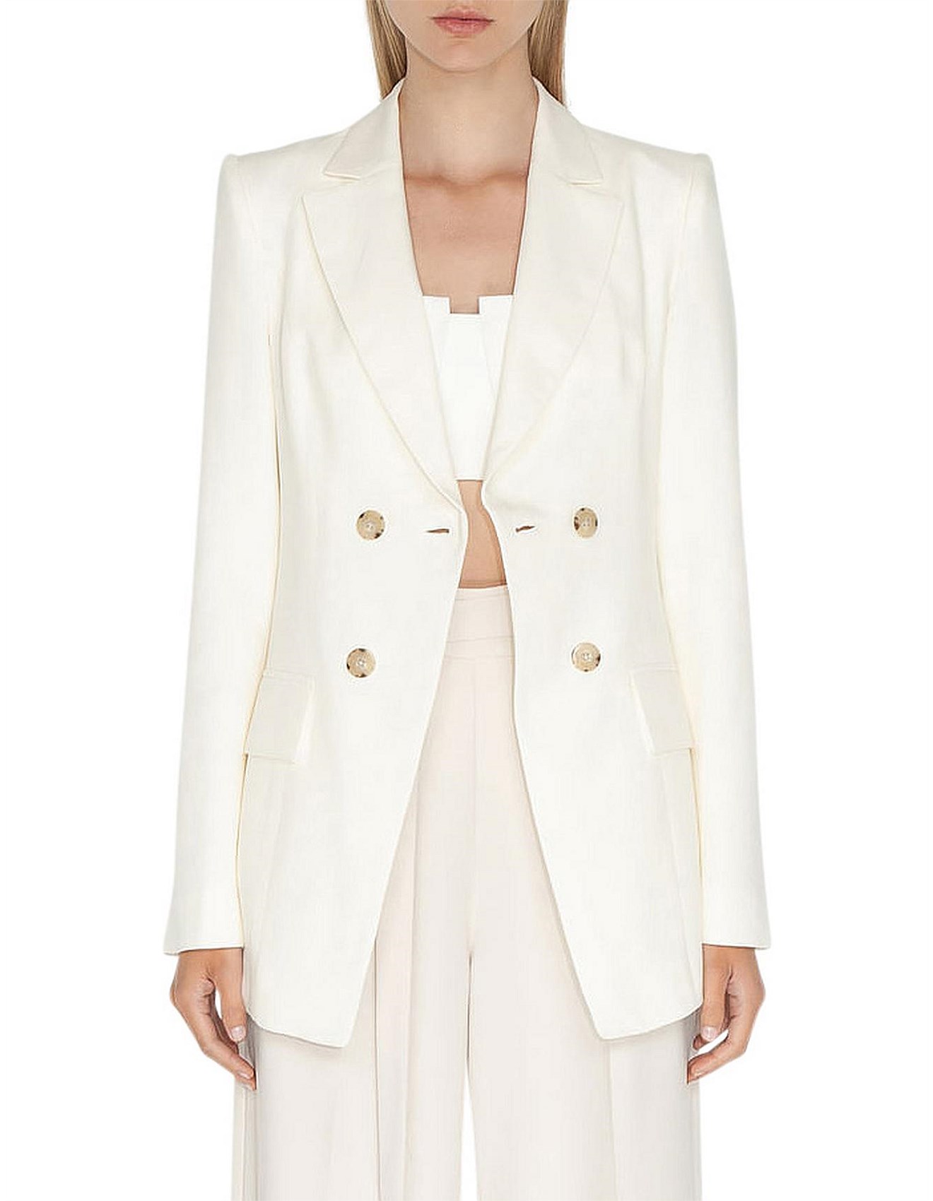 Cue Split Sleeve Blazer | David Jones