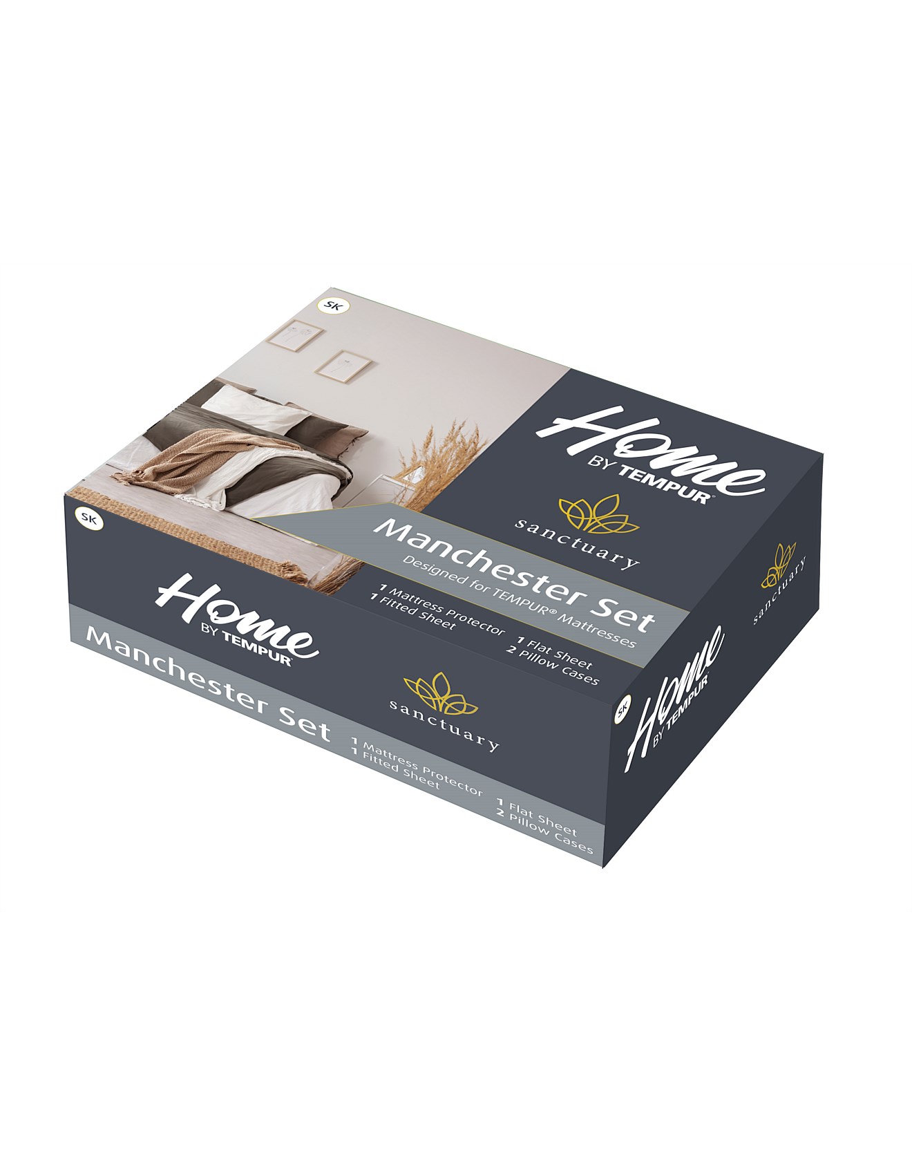 Tempur Tempur Sanctuary Manchester Set Split King | David Jones
