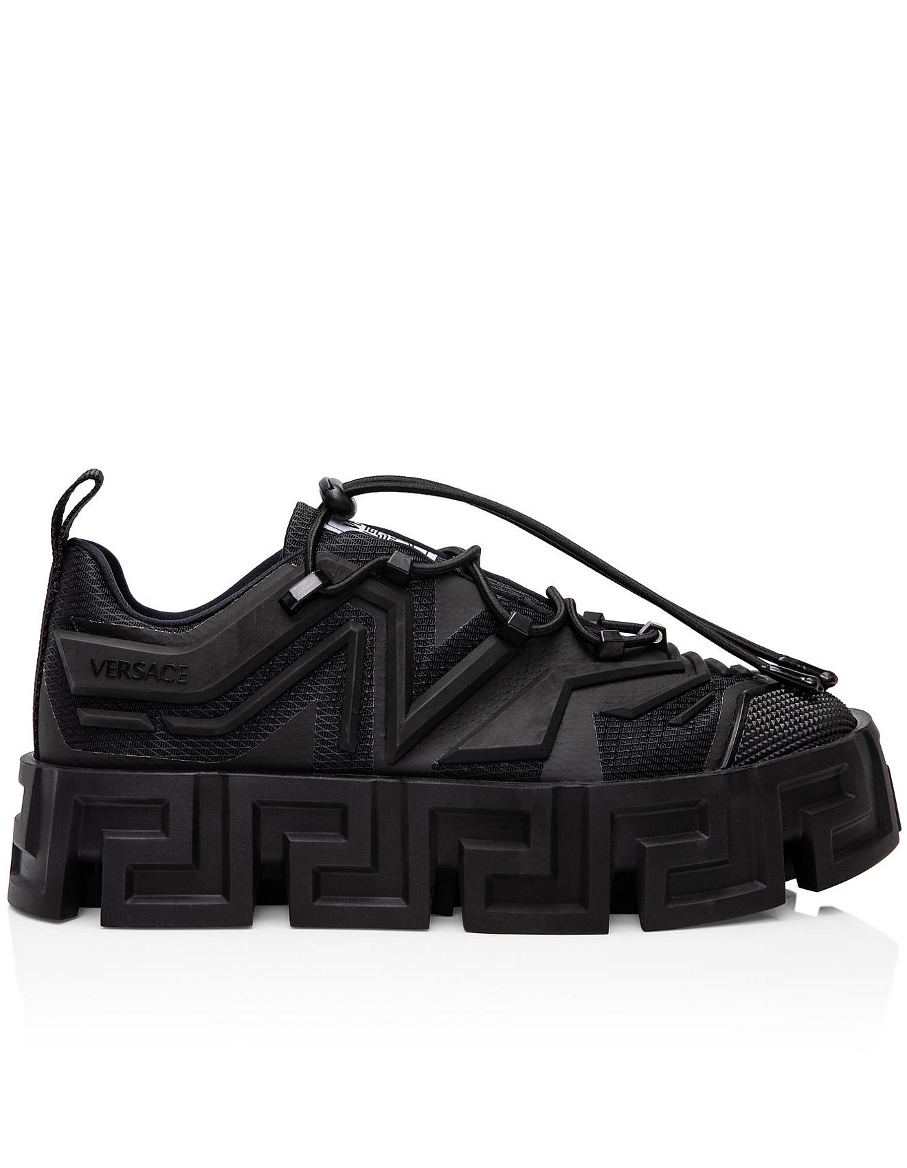 Versace Collection Greca Labyrinth Lace-up Sneaker | David Jones