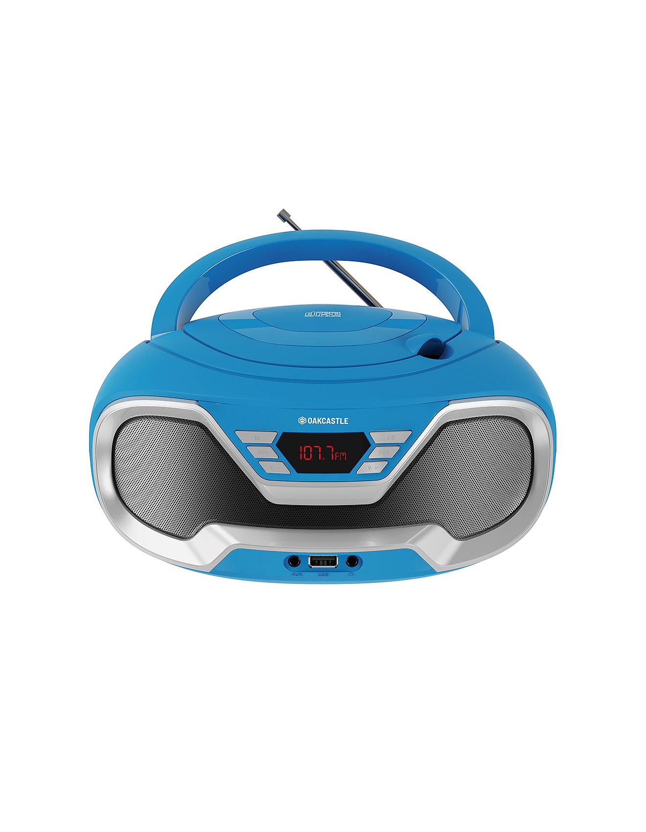 Majority Oakcastle Cd200 Portable Bluetooth Cd Player -Blue | David Jones
